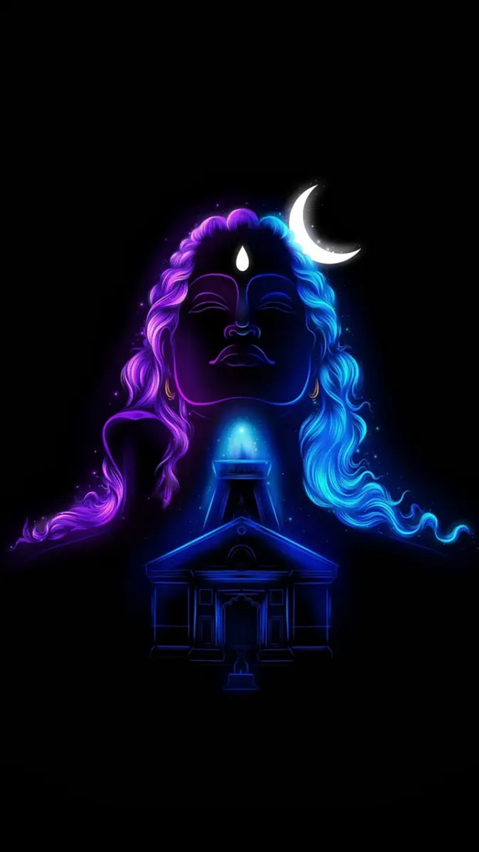 Lord Shiva Neon Wallpapers - Wallpaper Cave