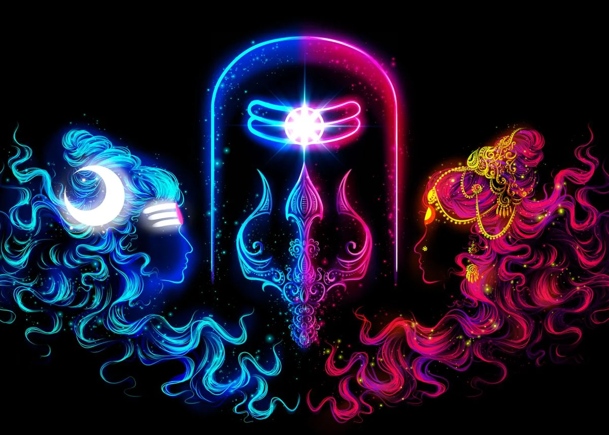 Lord Shiva Neon Wallpapers - Wallpaper Cave