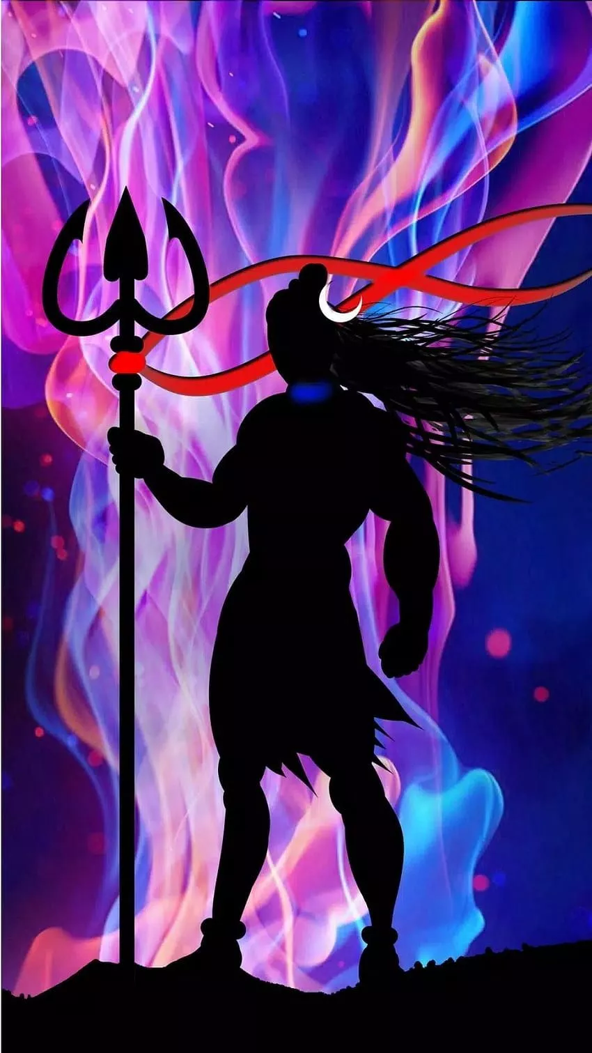 Lord Shiva Neon Wallpapers - Wallpaper Cave