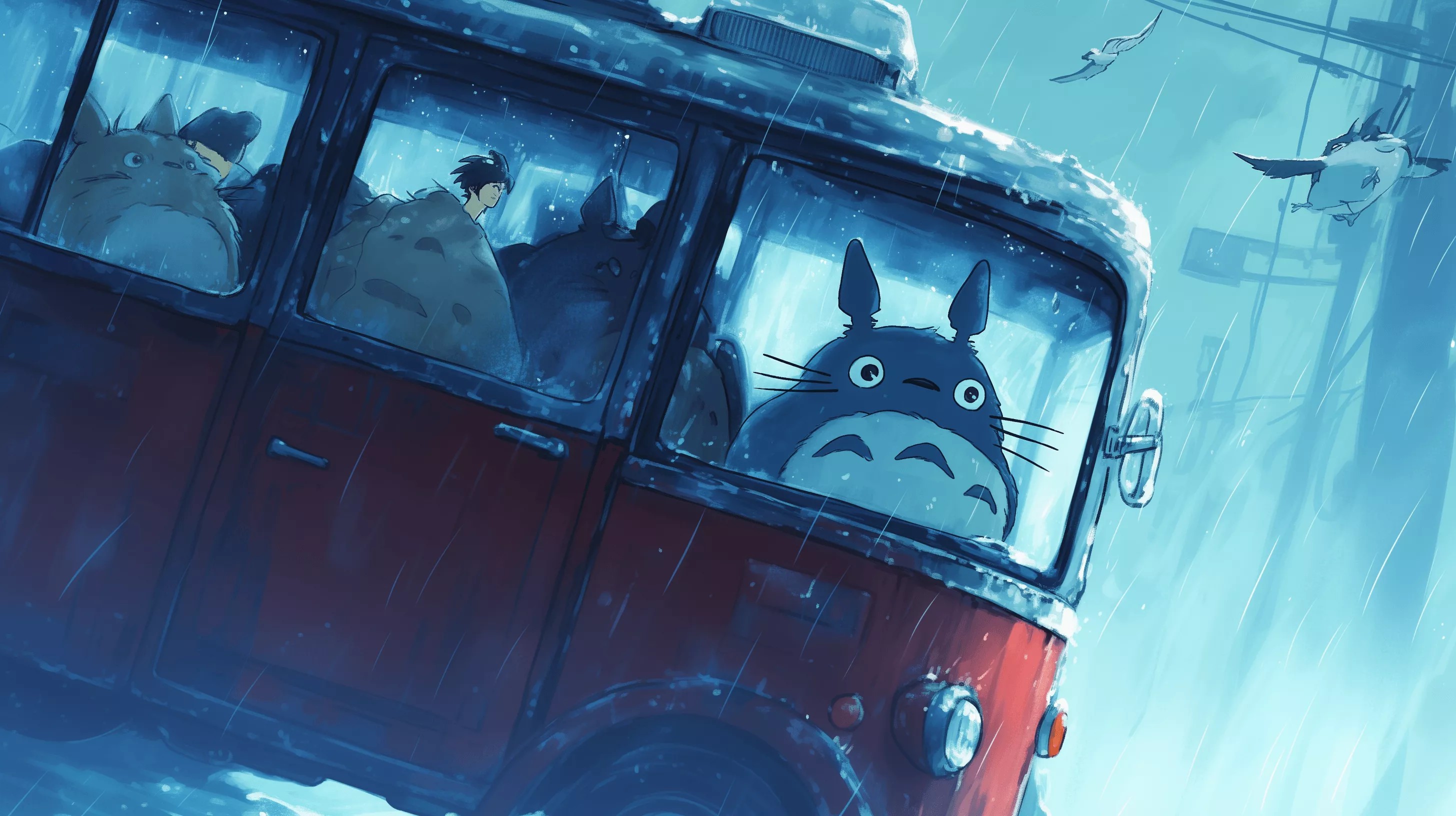 Winter Studio Ghibli Wallpapers - Wallpaper Cave
