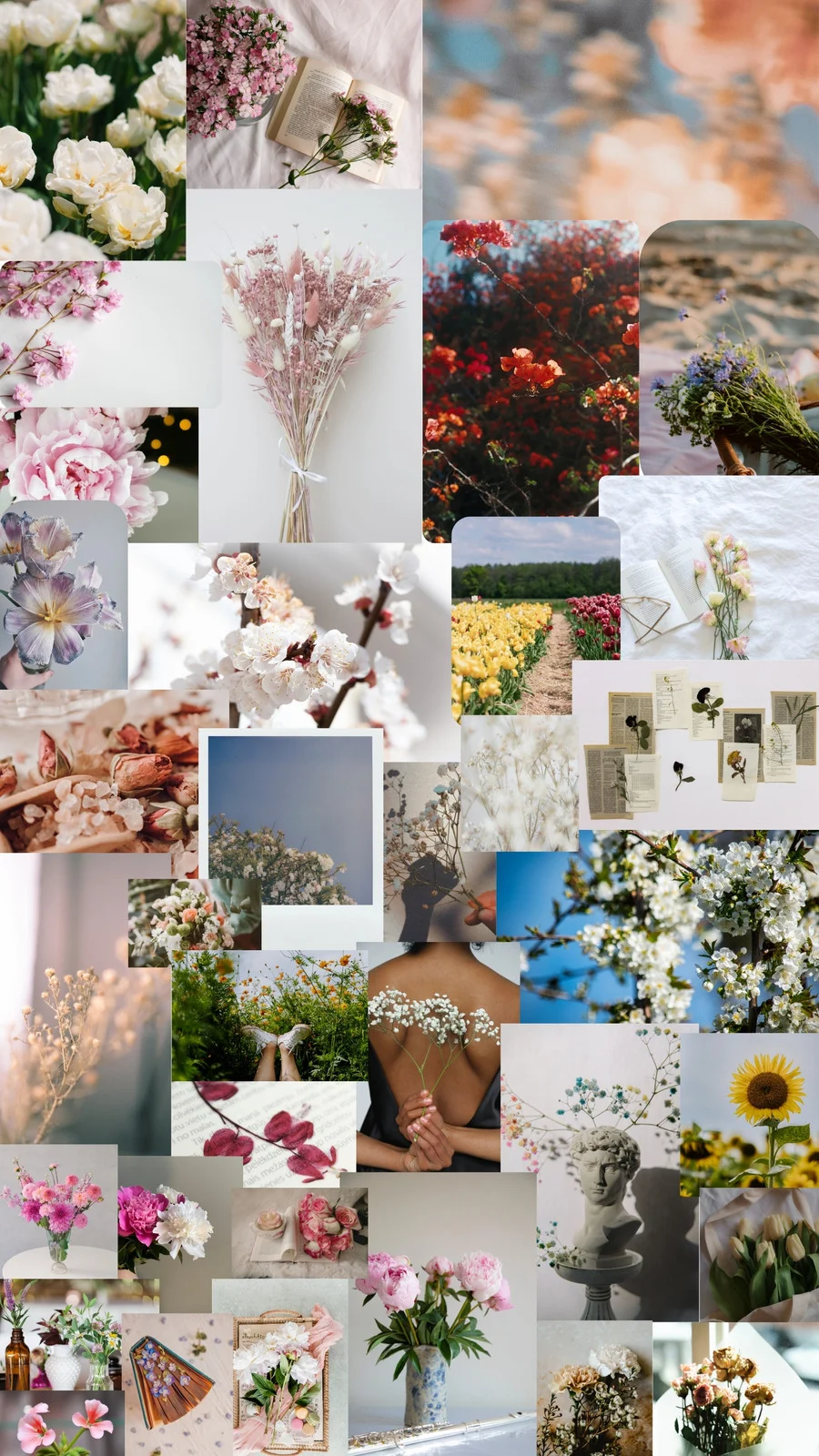 Spring iPhone Collage Wallpapers - Wallpaper Cave