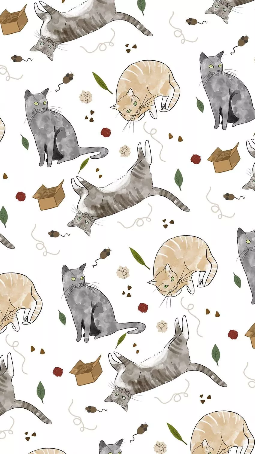 Spring Cat iPhone Wallpapers - Wallpaper Cave