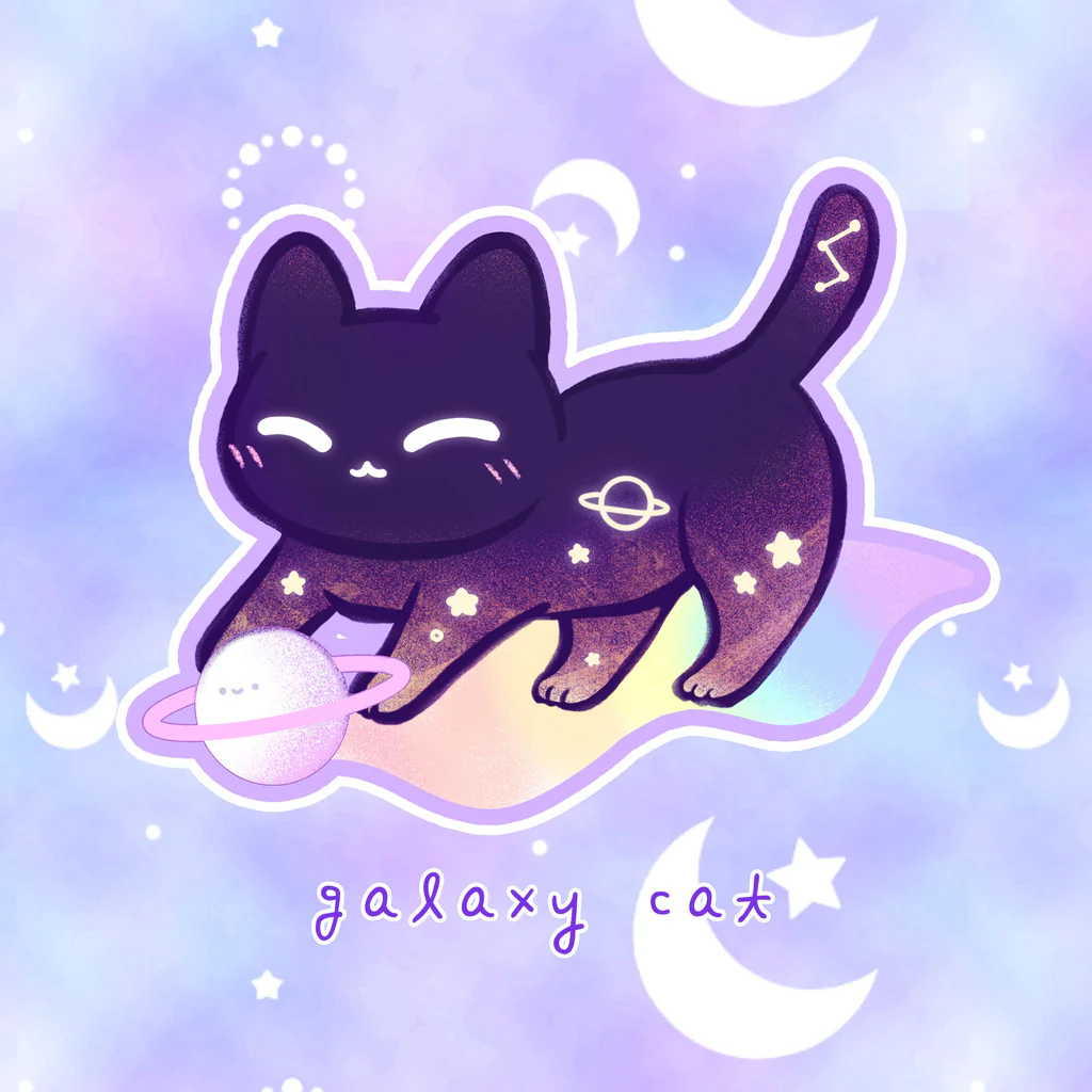 Galaxy Kitty Wallpapers - Wallpaper Cave