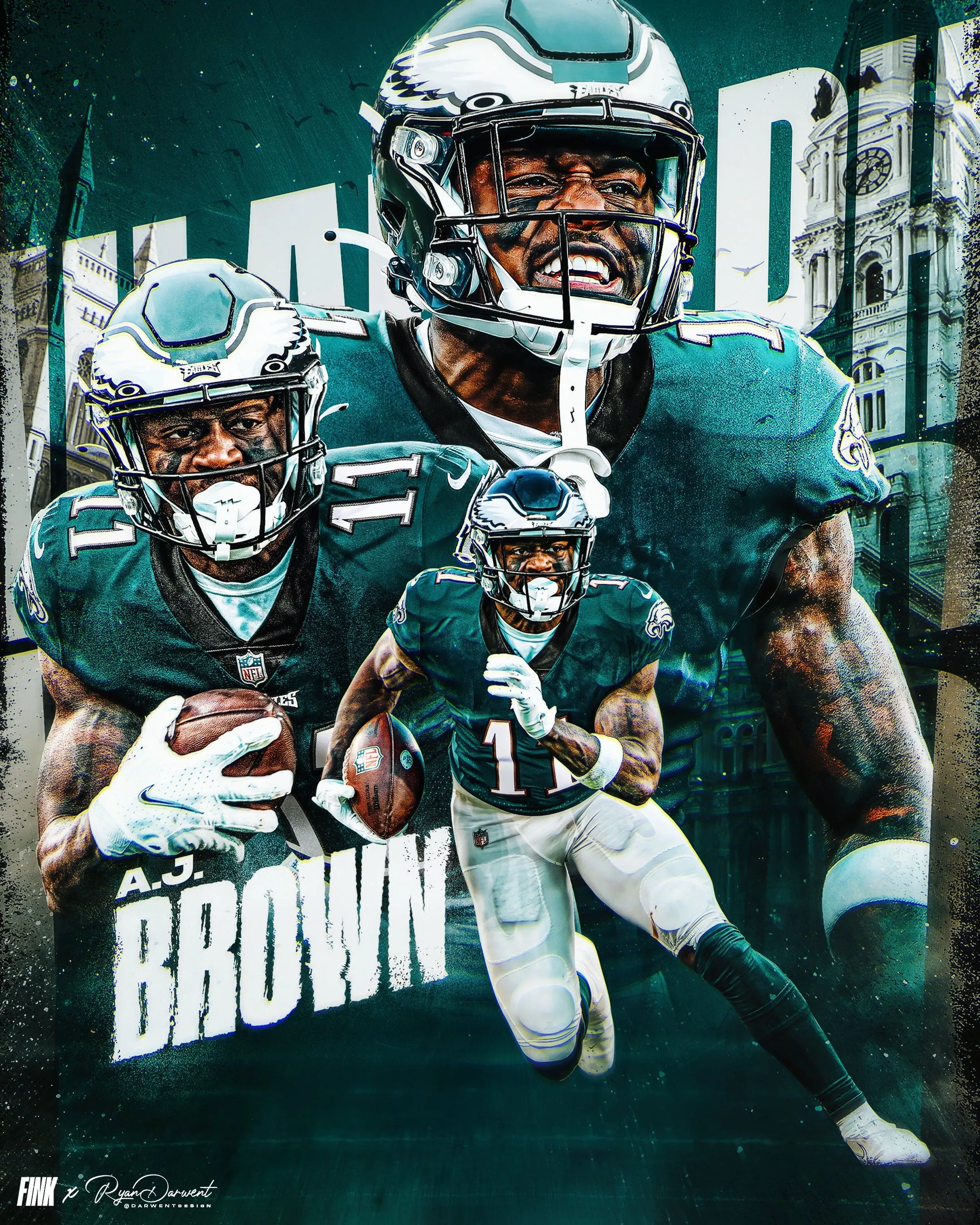 Philadelphia Eagles A. J. Brown Wallpapers - Wallpaper Cave