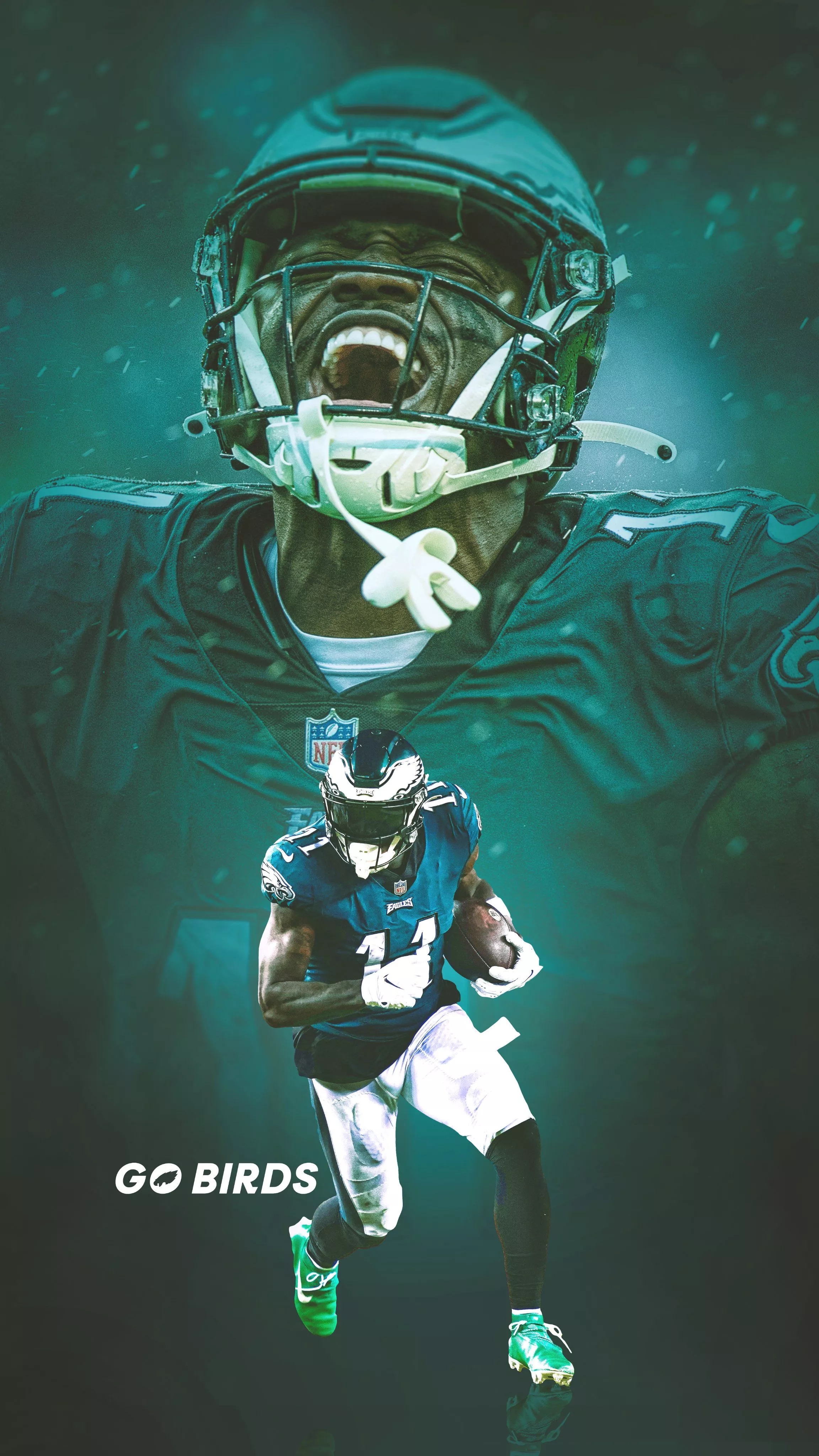 Philadelphia Eagles A. J. Brown Wallpapers - Wallpaper Cave