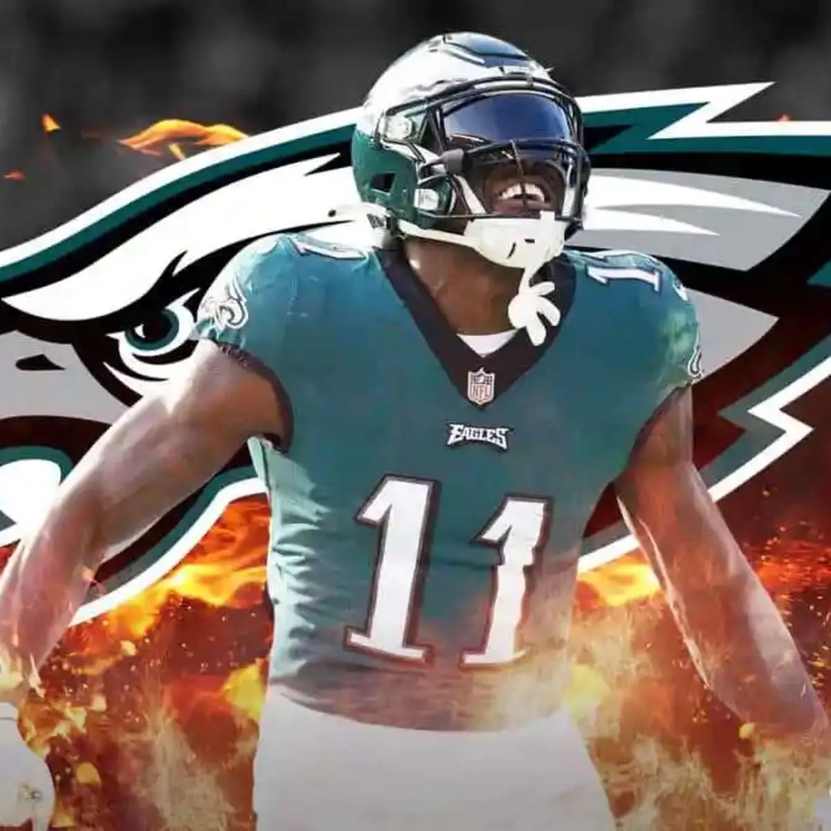 A. J. Brown Philadelphia Eagles Wallpapers - Wallpaper Cave