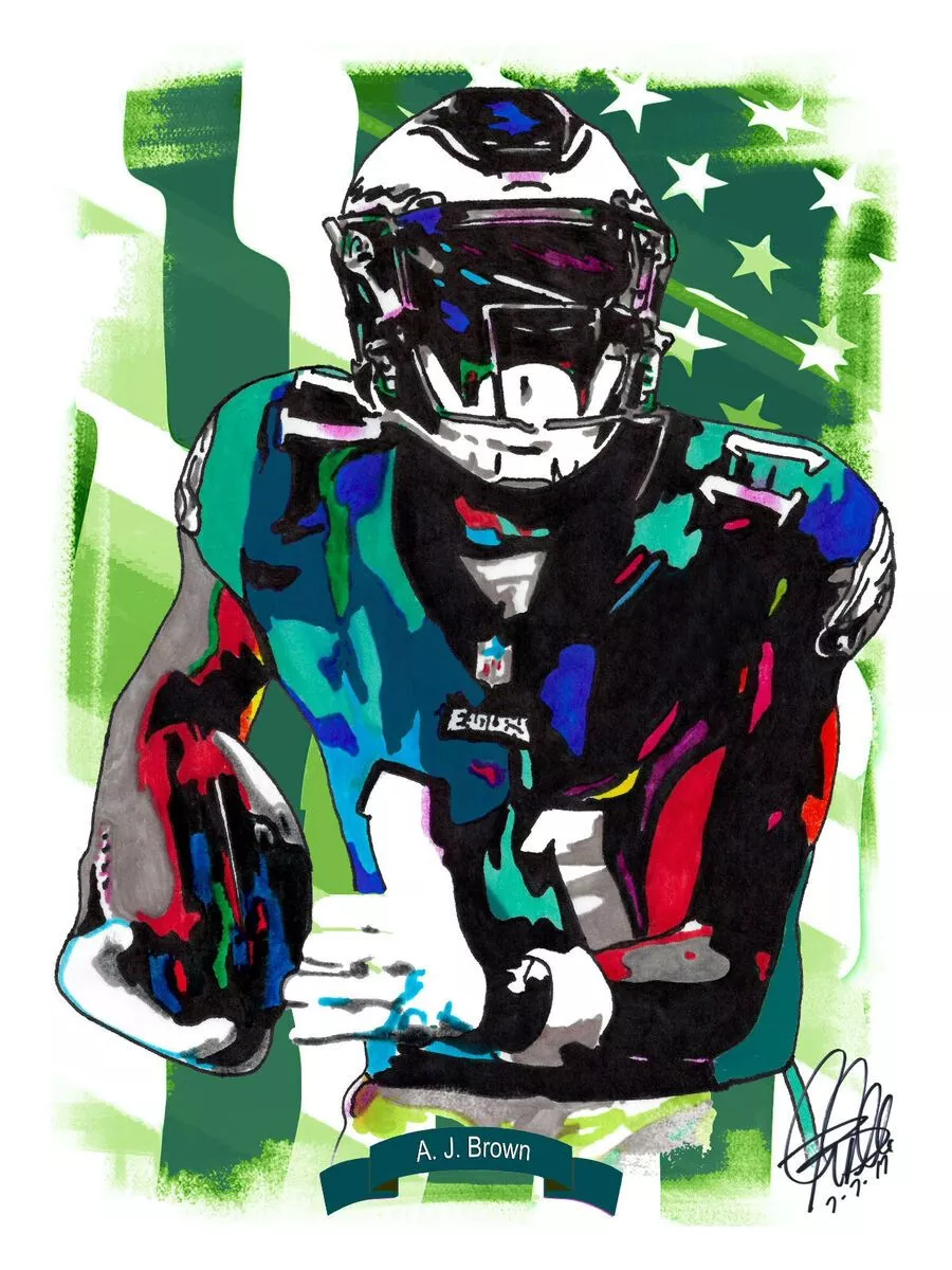 Philadelphia Eagles A. J. Brown Wallpapers - Wallpaper Cave