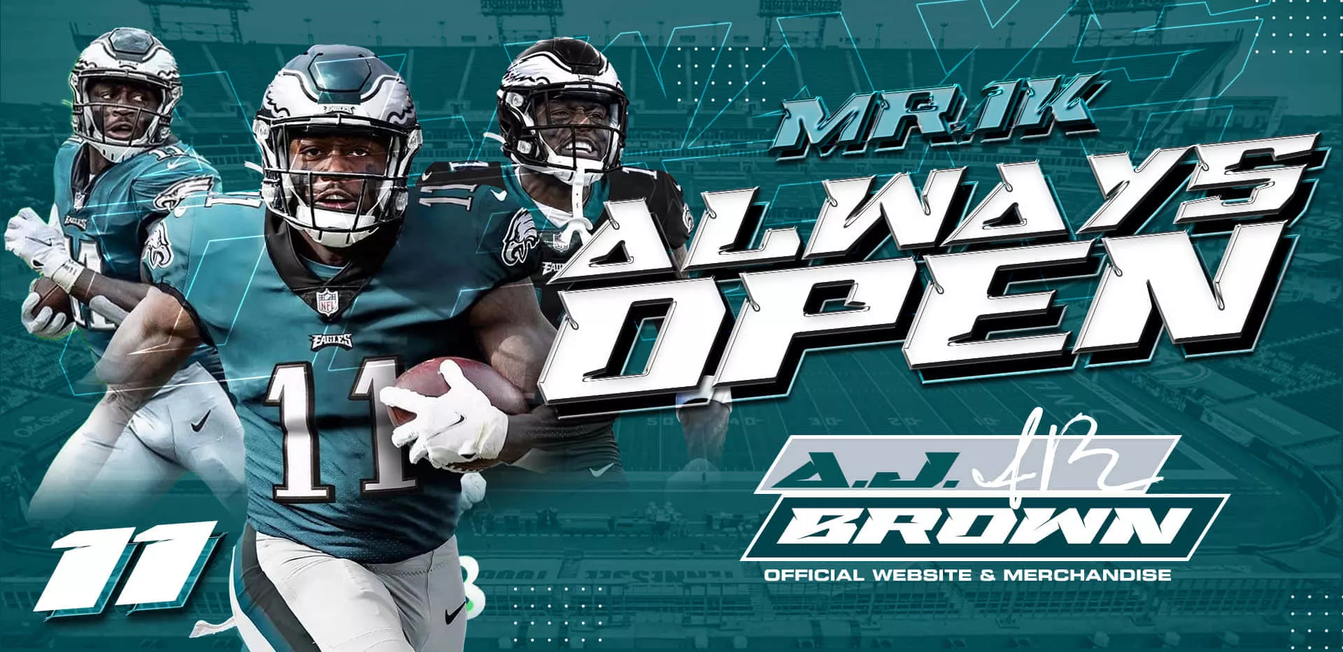 Philadelphia Eagles A. J. Brown Wallpapers - Wallpaper Cave