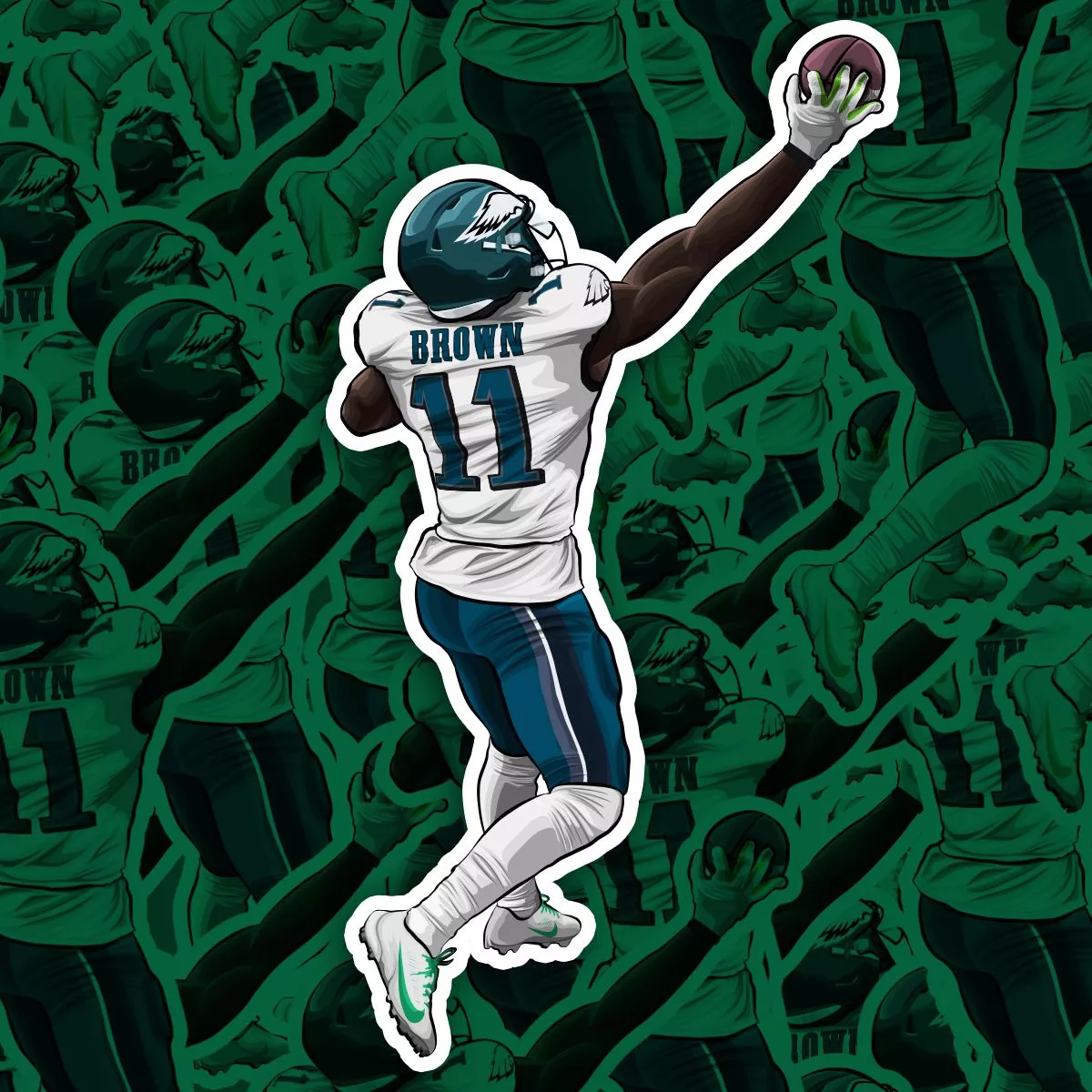 Philadelphia Eagles A. J. Brown Wallpapers - Wallpaper Cave