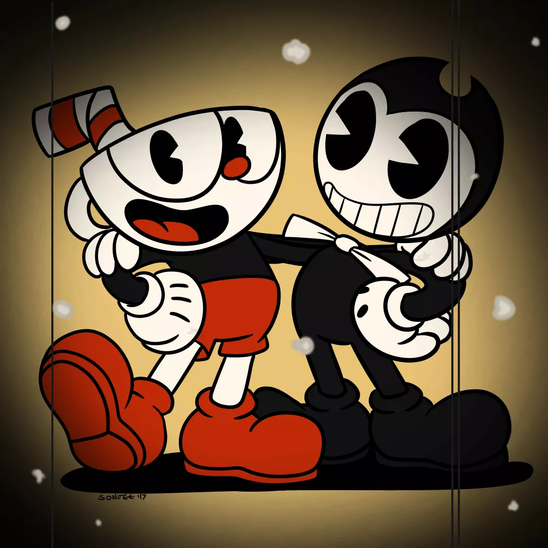 Bendy X Cuphead Wallpapers - Wallpaper Cave