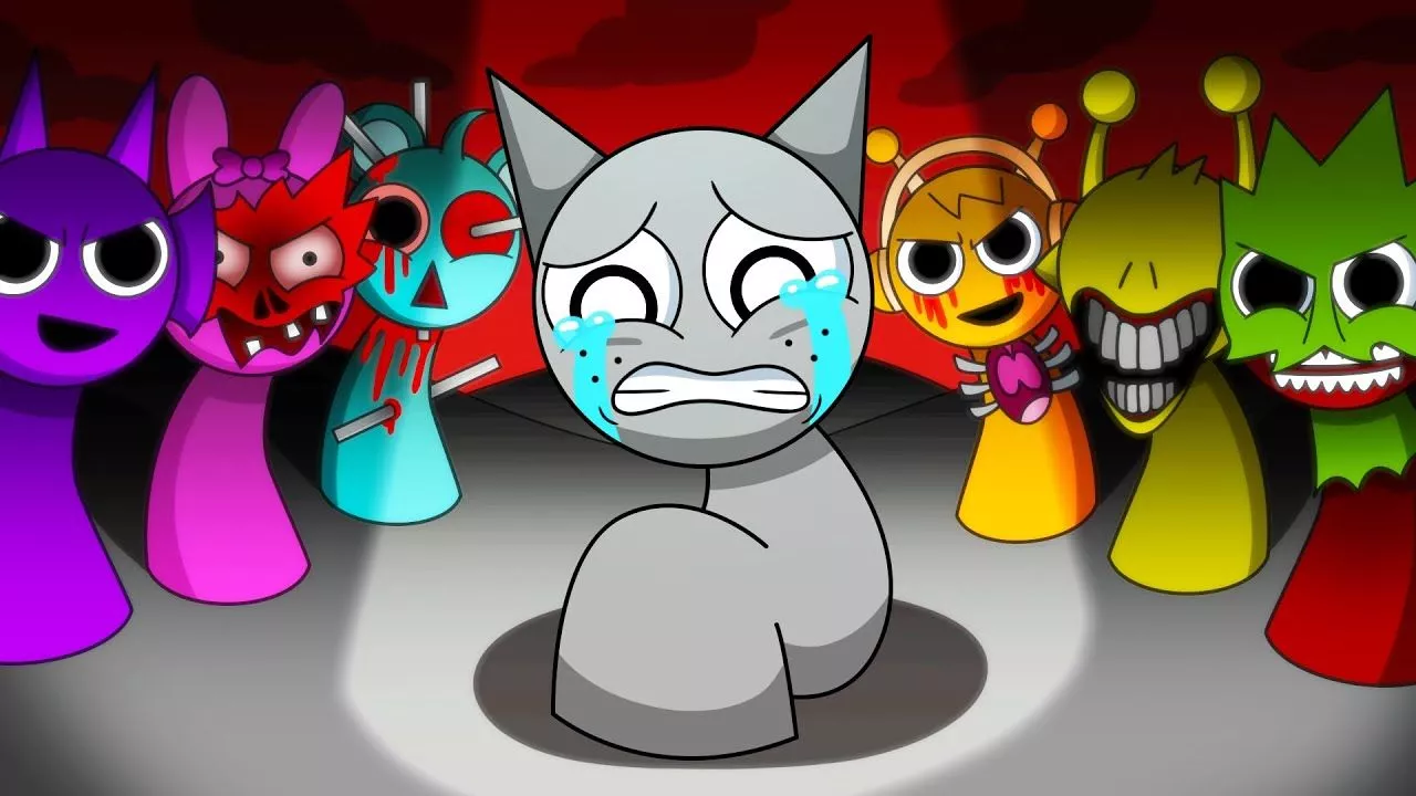 Sprunki Gray Oren Wallpapers - Wallpaper Cave