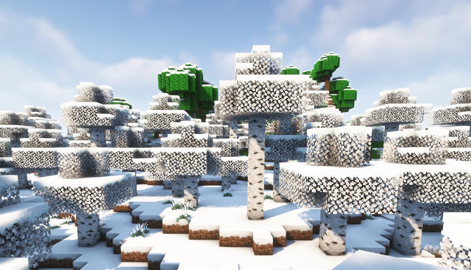 Desktop Winter Minecraft Wallpapers - Wallpaper Cave