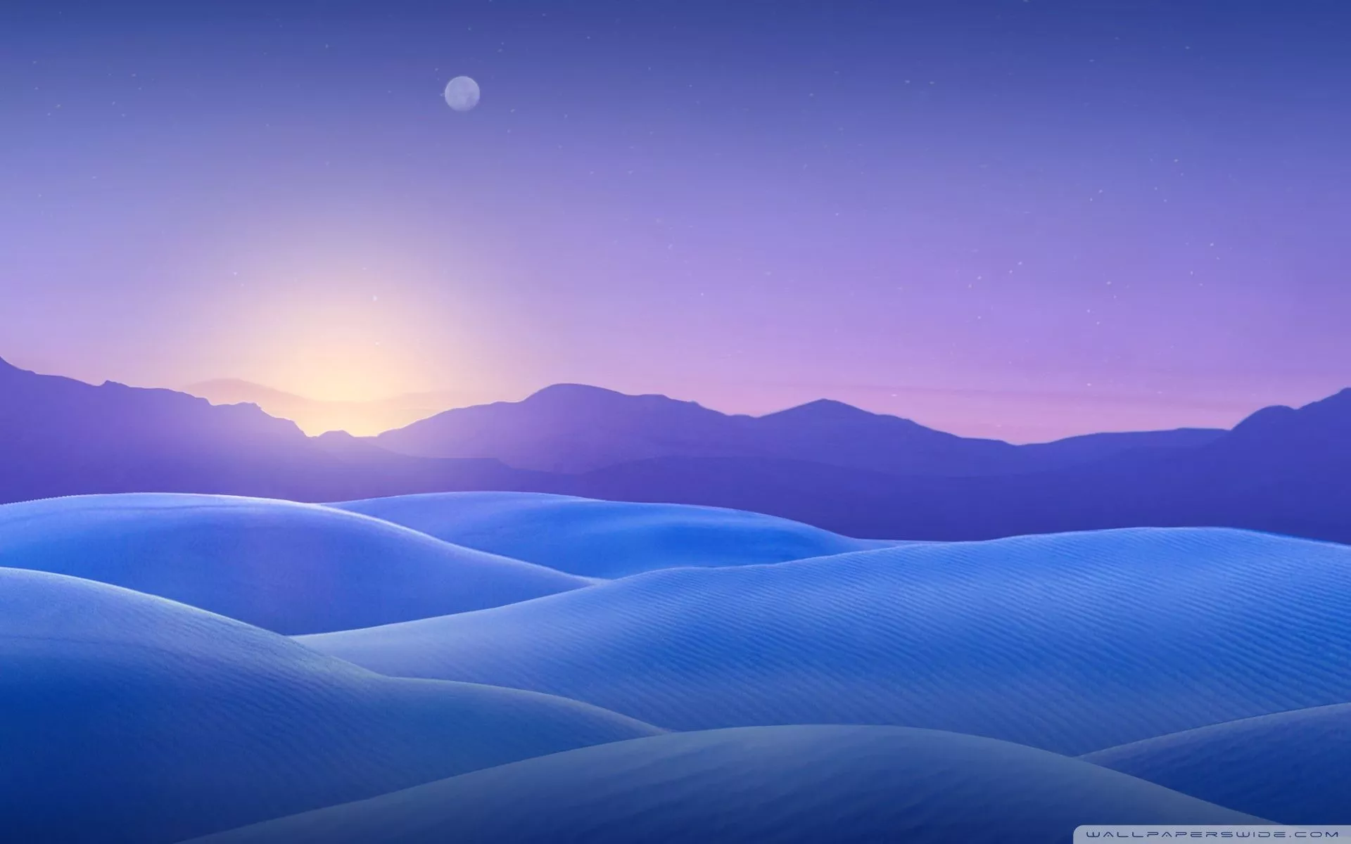 Blue Desert Wallpapers - Wallpaper Cave
