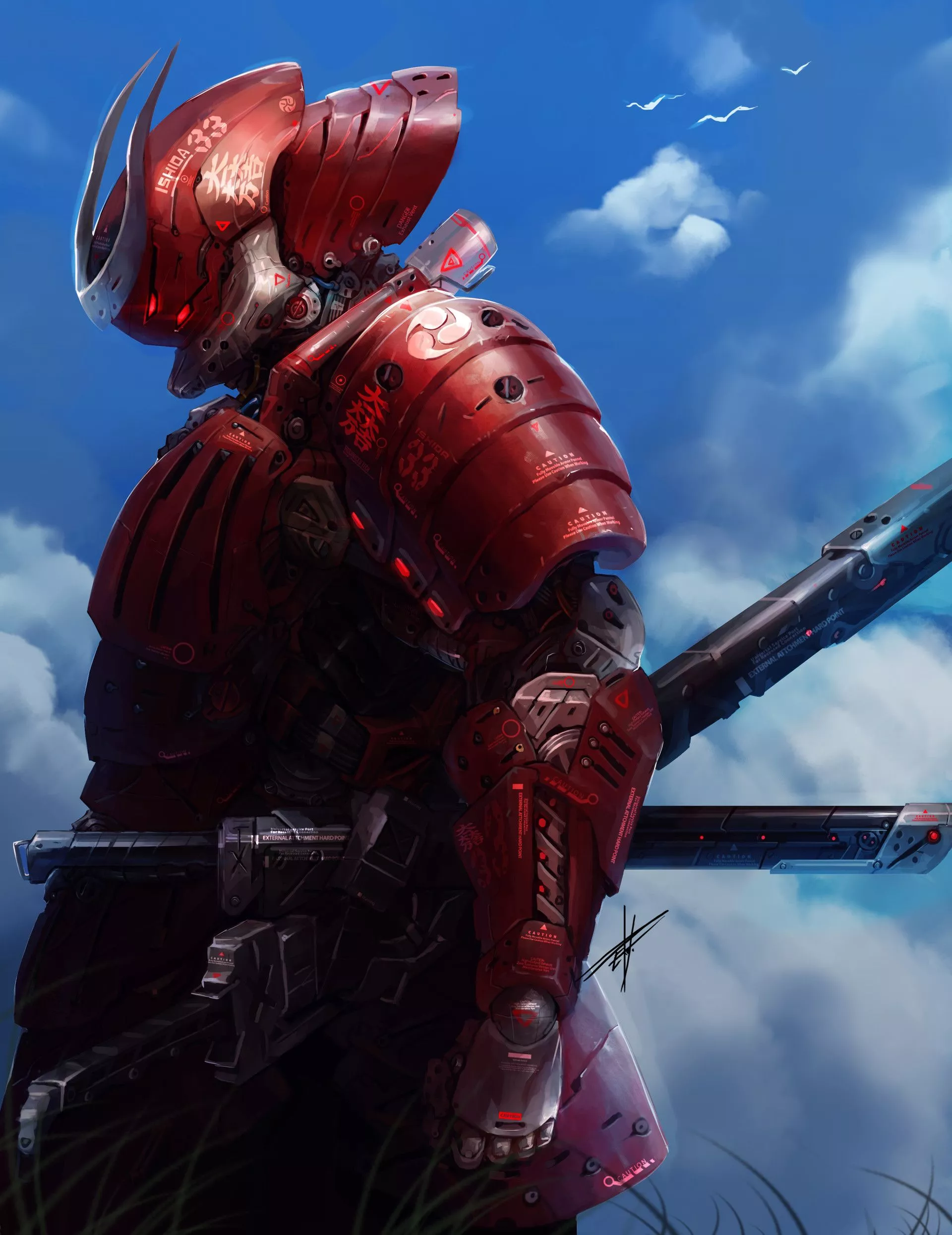 Cyborg Samurai Wallpapers - Wallpaper Cave