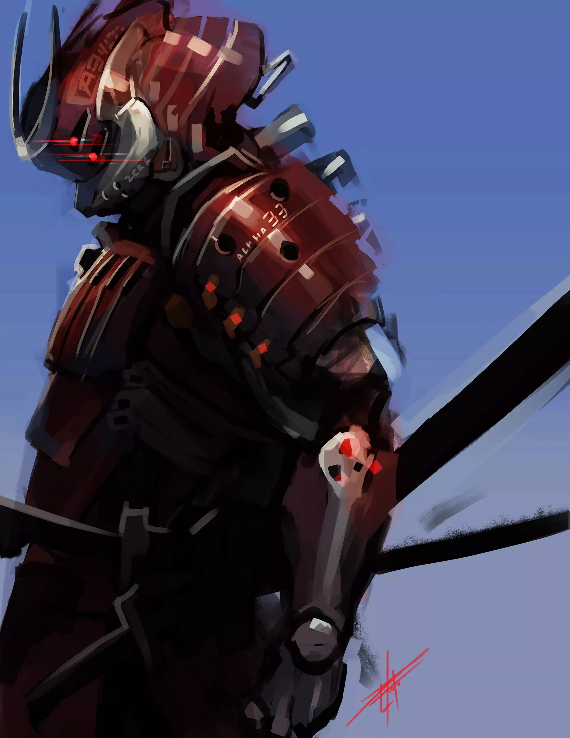 Cyborg Samurai Wallpapers - Wallpaper Cave