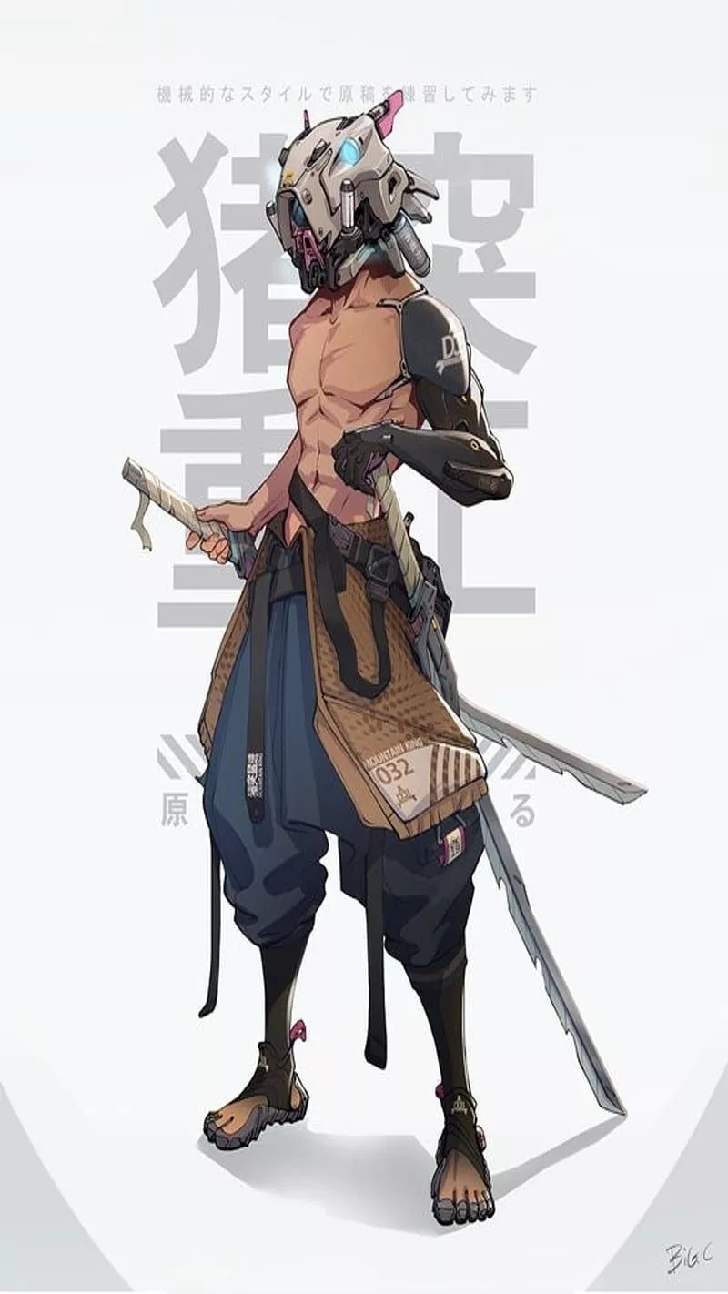 Cyborg Samurai Wallpapers - Wallpaper Cave