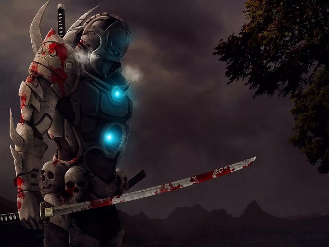 Cyborg Samurai Wallpapers - Wallpaper Cave