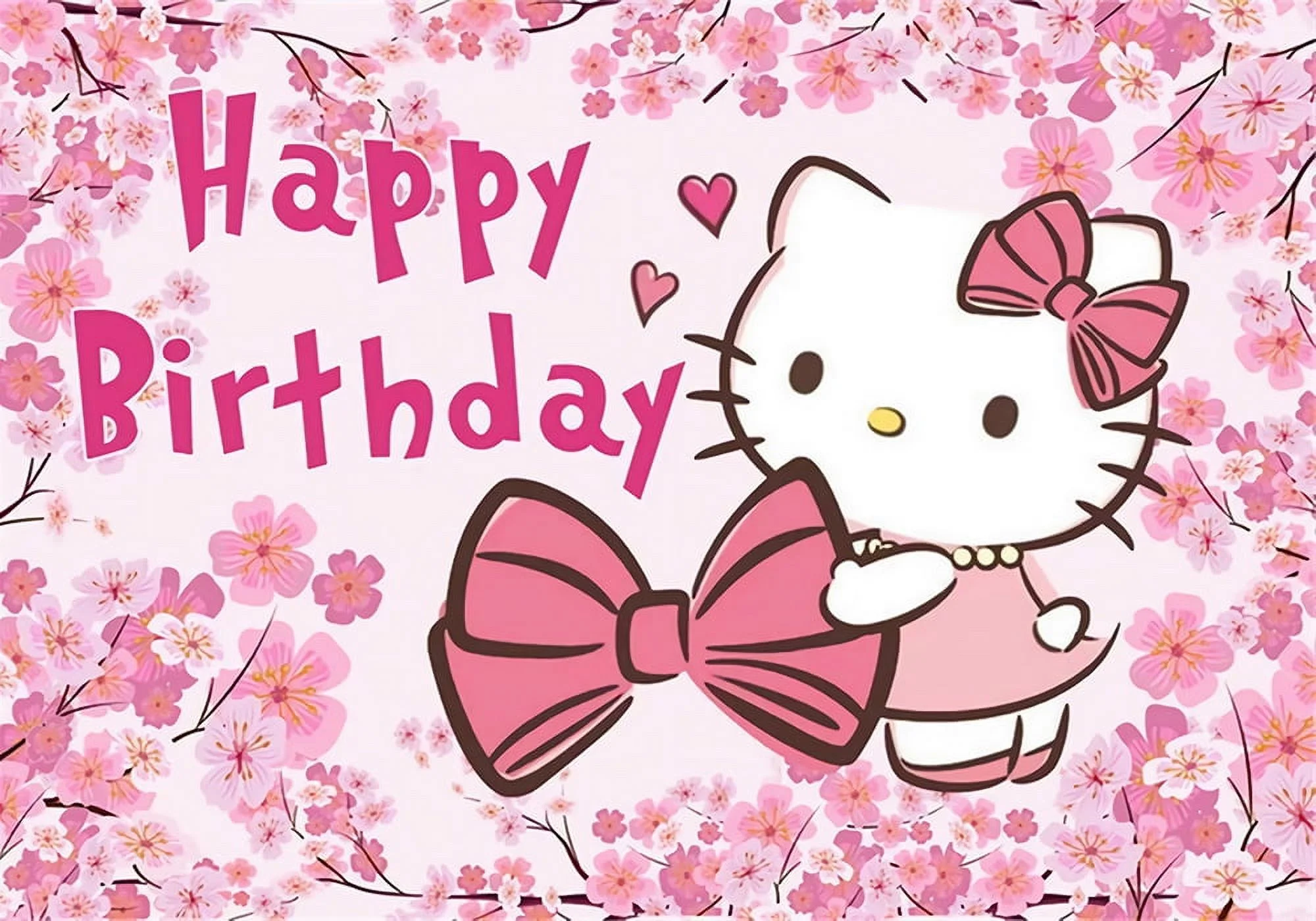 Happy Birthday Hello Kitty Wallpapers - Wallpaper Cave