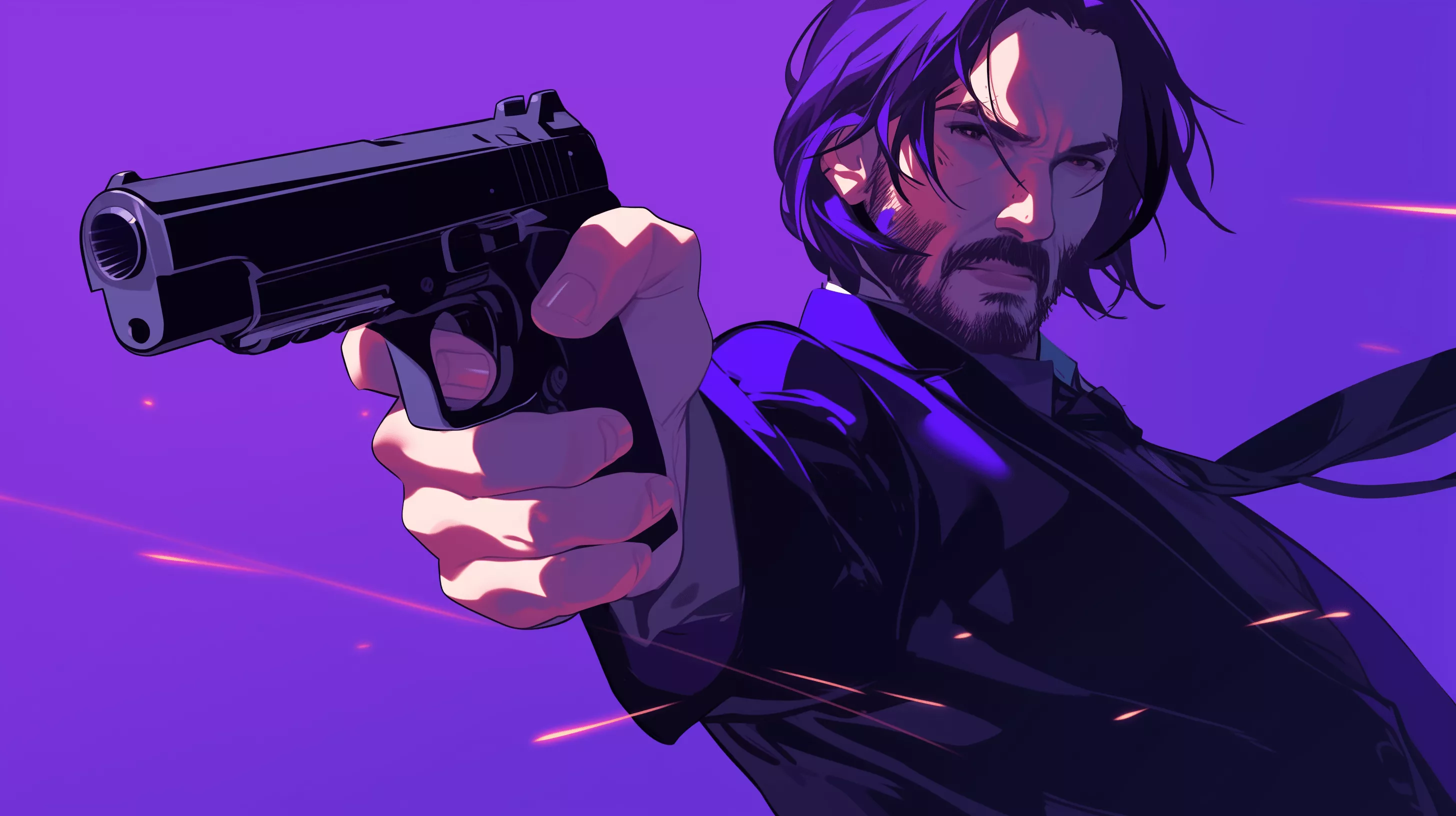 John Wick Anime Wallpapers - Wallpaper Cave