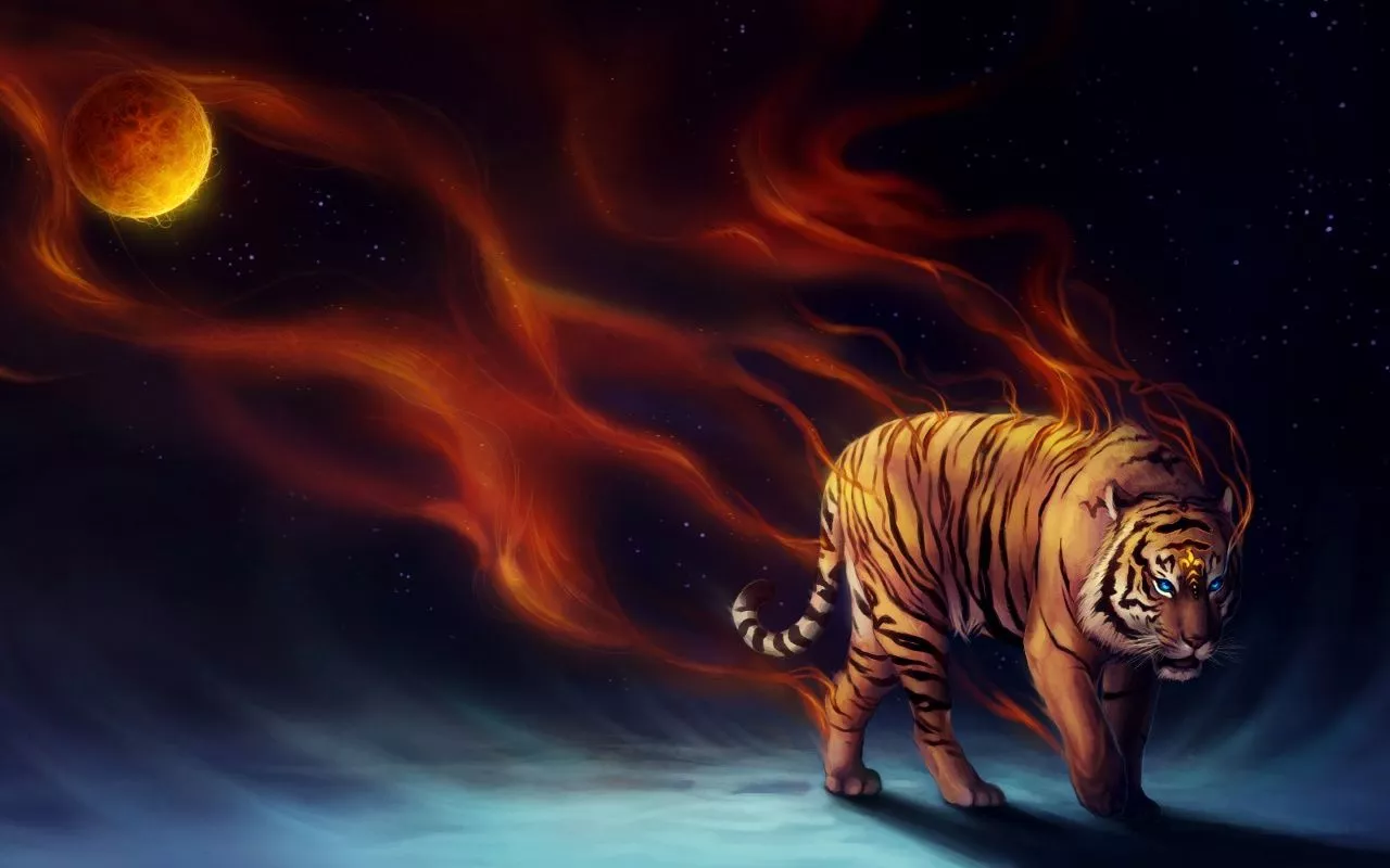 Cosmic Tiger Wallpapers - Wallpaper Cave