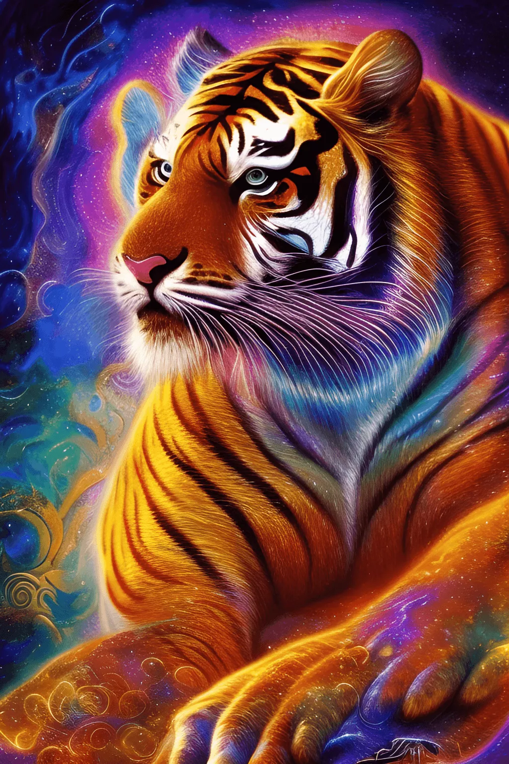 Cosmic Tiger Wallpapers - Wallpaper Cave