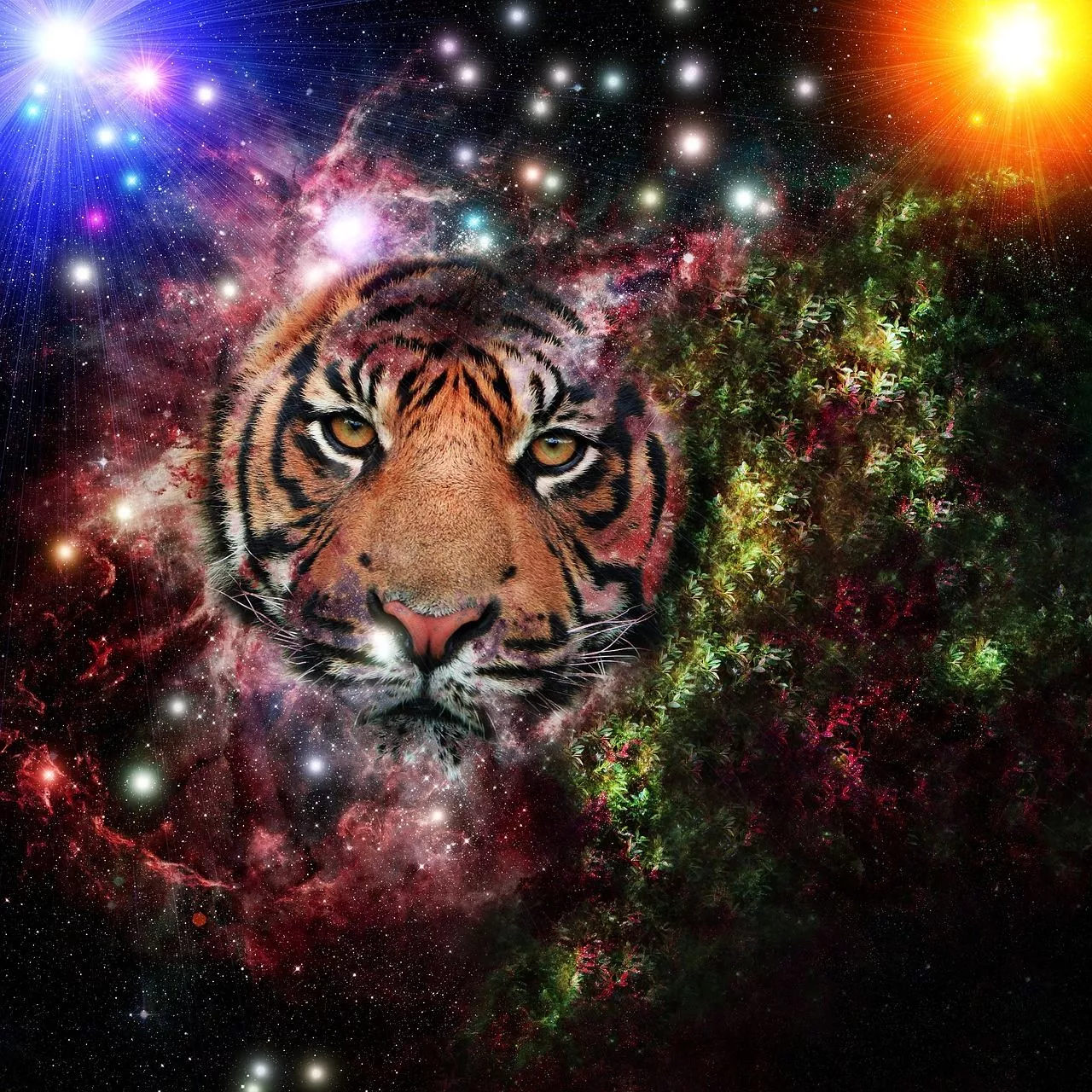 Cosmic Tiger Wallpapers - Wallpaper Cave