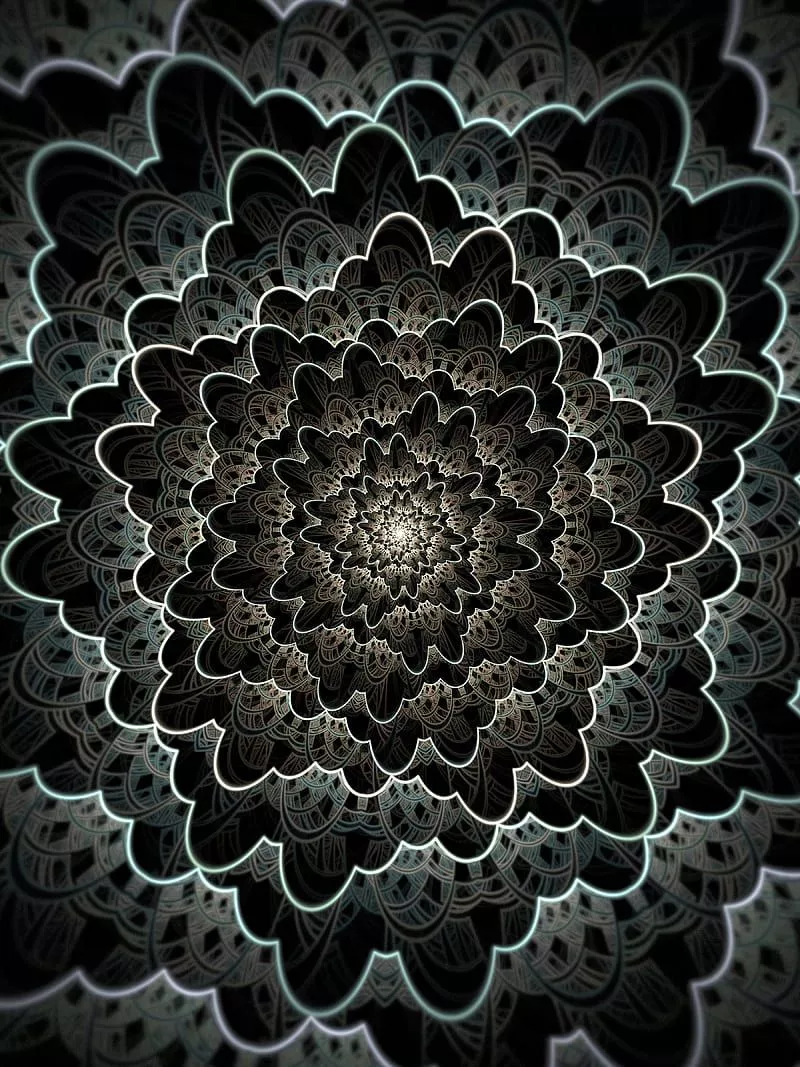 Dark Fractal Wallpapers - Wallpaper Cave