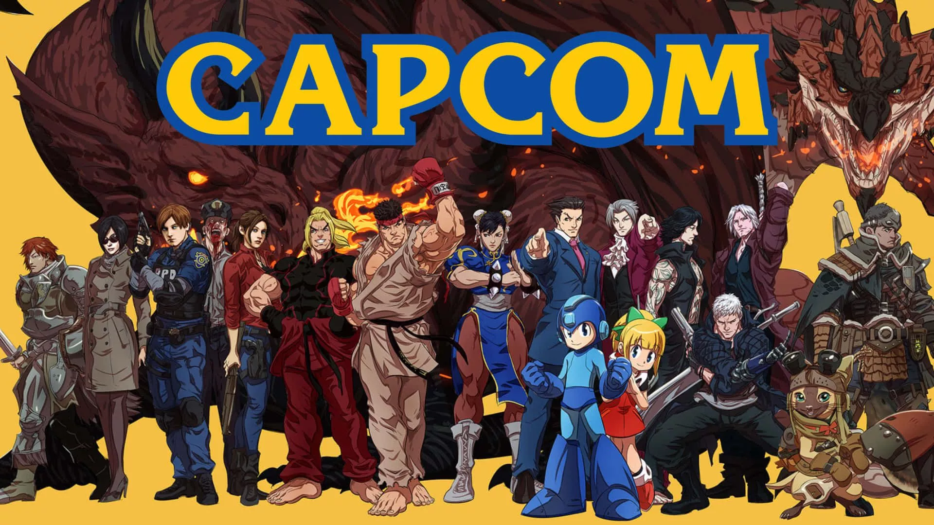 Capcom Wallpapers - Wallpaper Cave