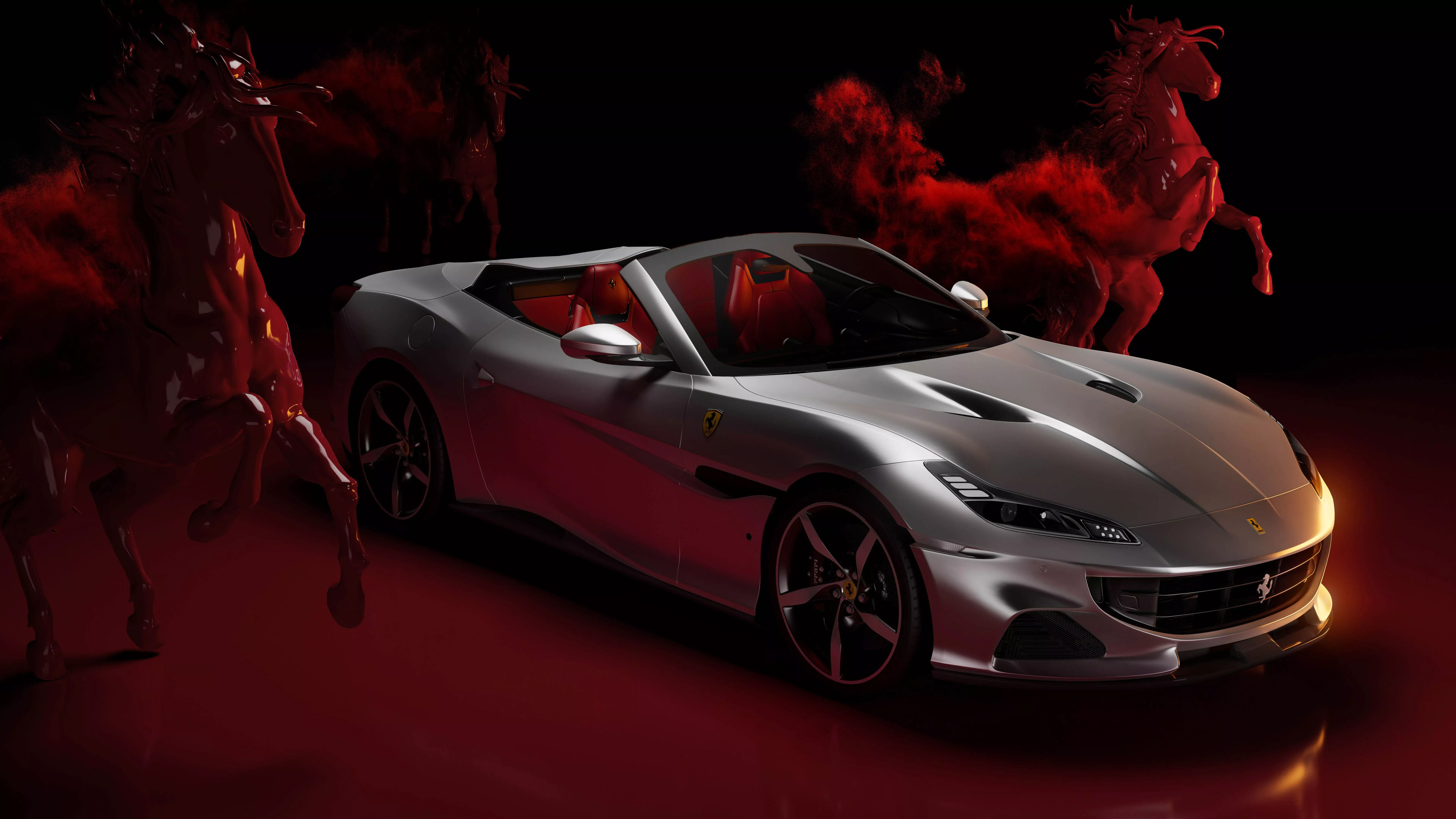 Ferrari Aesthetic Wallpapers - Wallpaper Cave