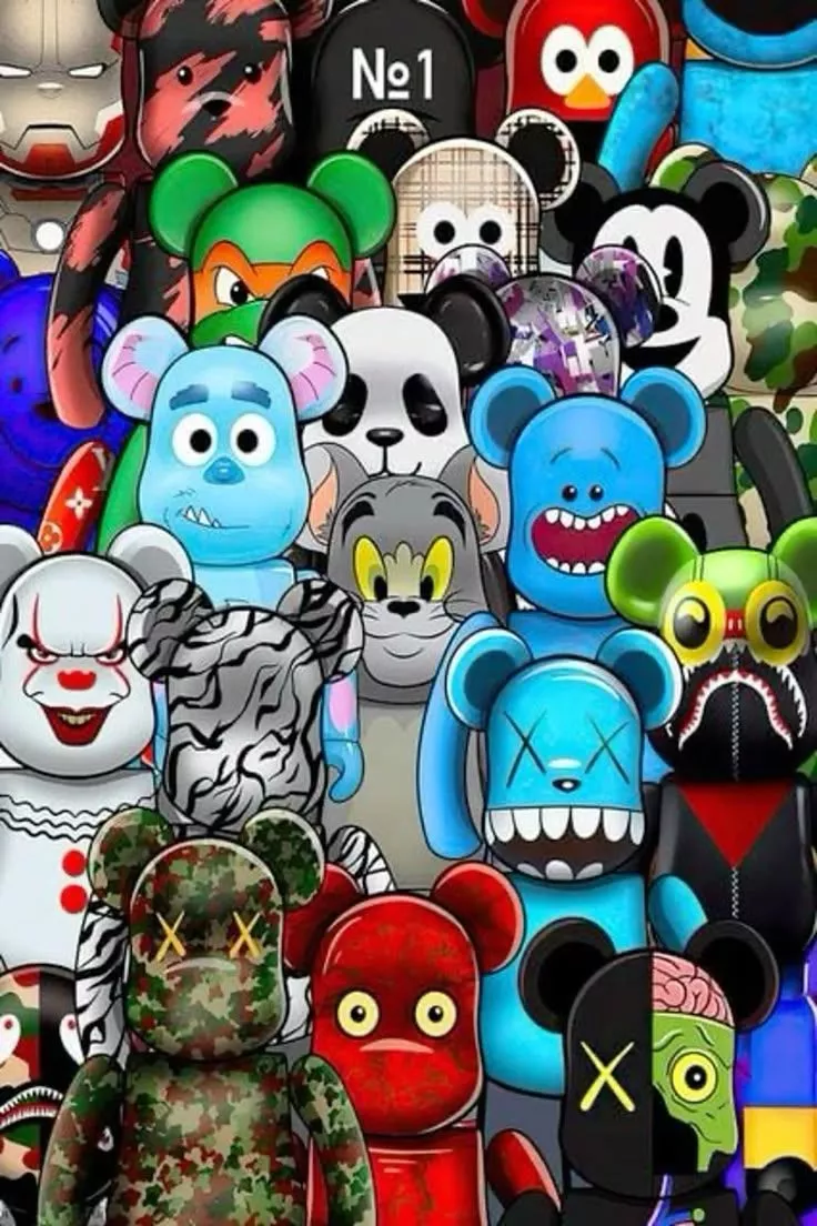 Bearbrick Cartoons Wallpapers - Wallpaper Cave