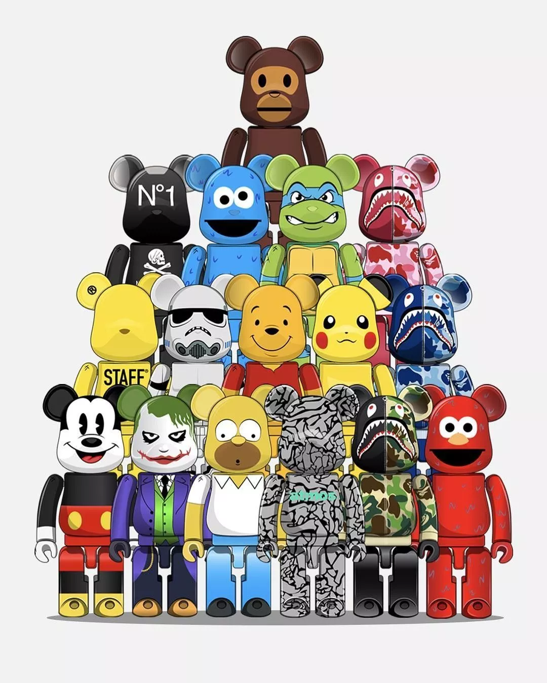 Bearbrick Cartoons Wallpapers - Wallpaper Cave