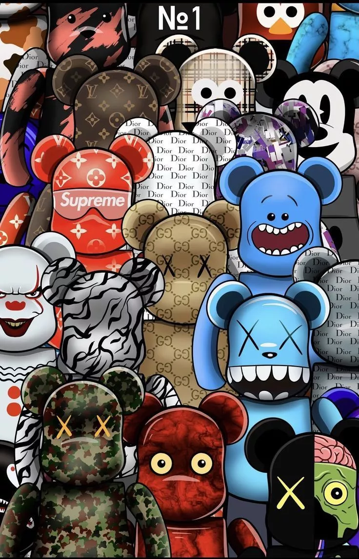 Bearbrick Cartoons Wallpapers - Wallpaper Cave