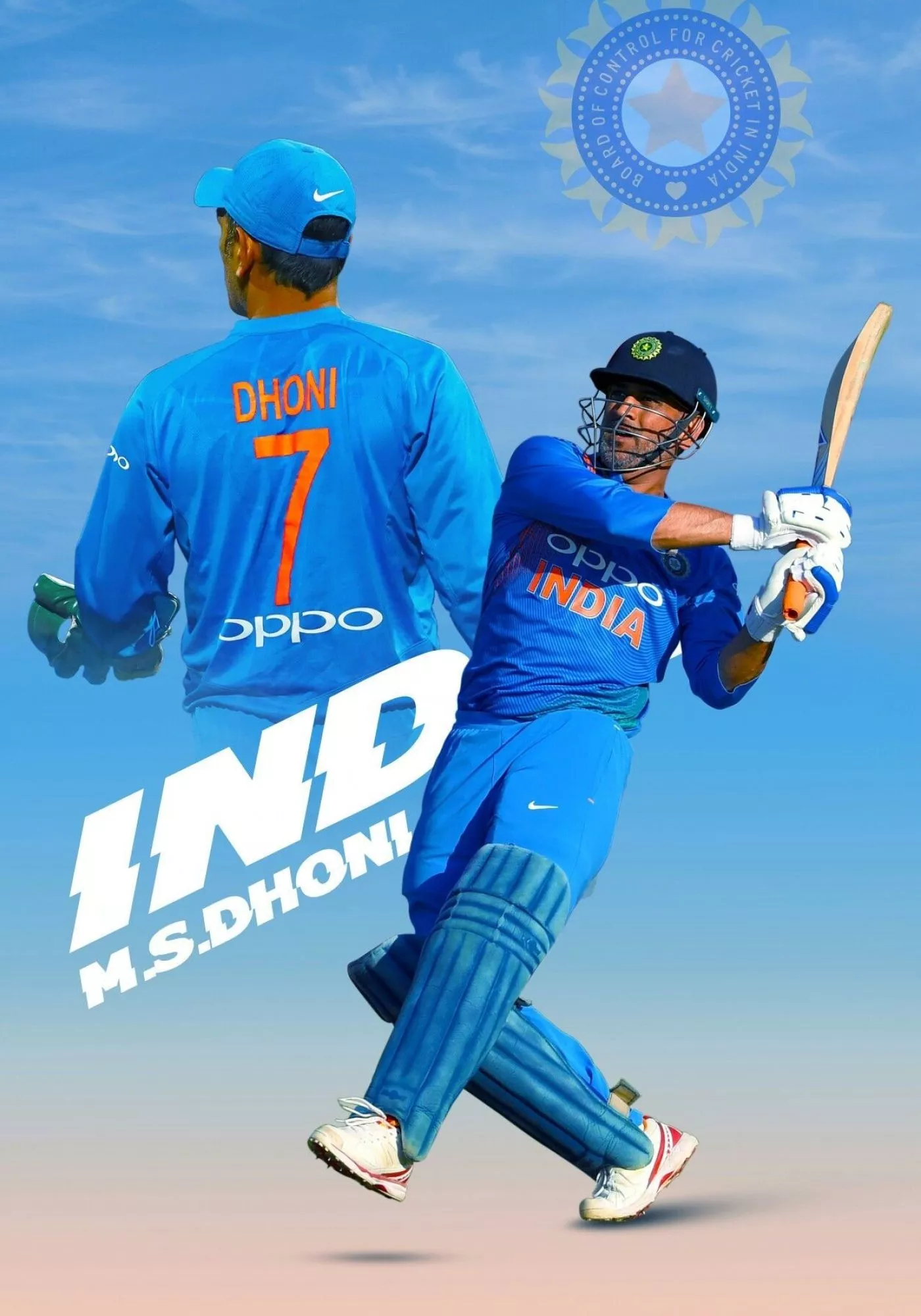 MS Dhoni Poster Wallpapers - Wallpaper Cave