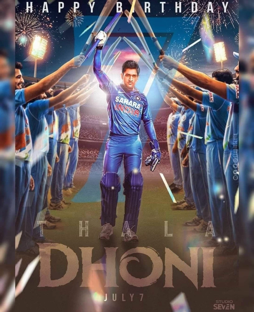 MS Dhoni Poster Wallpapers - Wallpaper Cave
