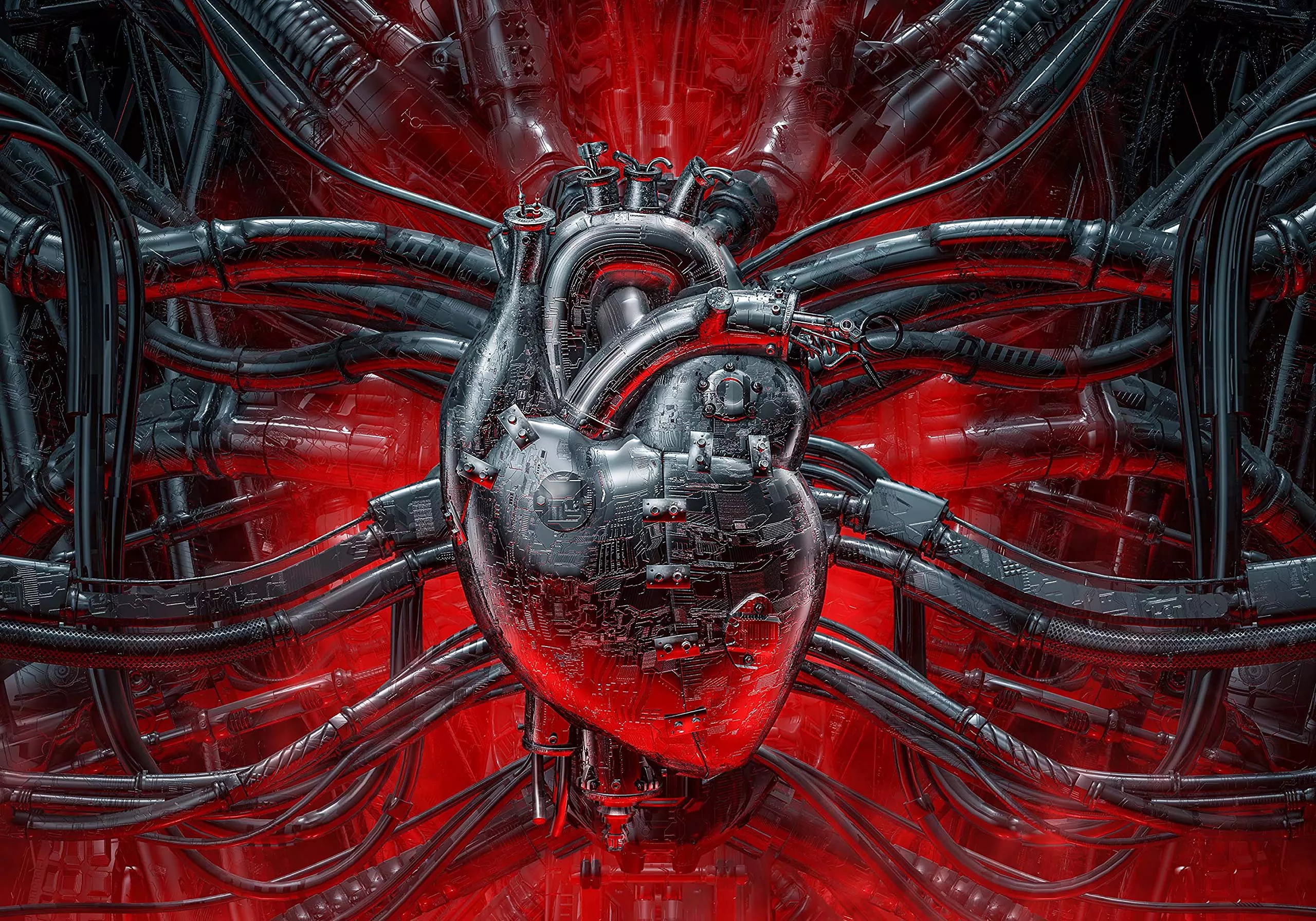 Red Fantasy Heart Wallpapers - Wallpaper Cave