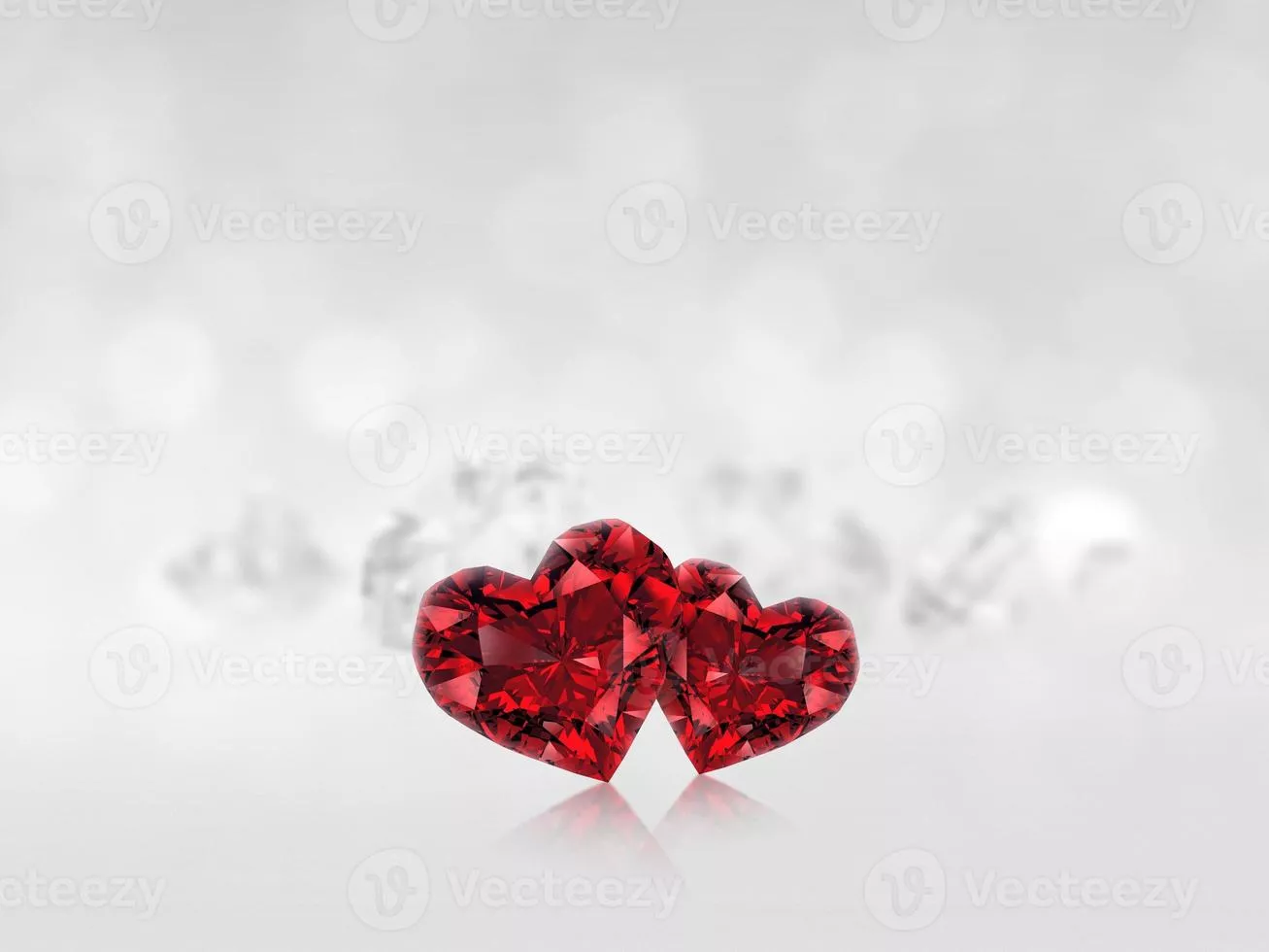 Red Diamond Heart Wallpapers - Wallpaper Cave