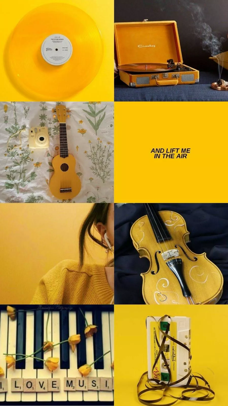 Yellow Music Wallpapers - Wallpaper Cave