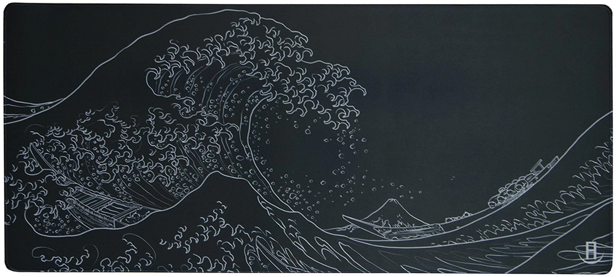 The Great Wave Off Kanagawa Black And White Wallpapers - Wallpaper Cave