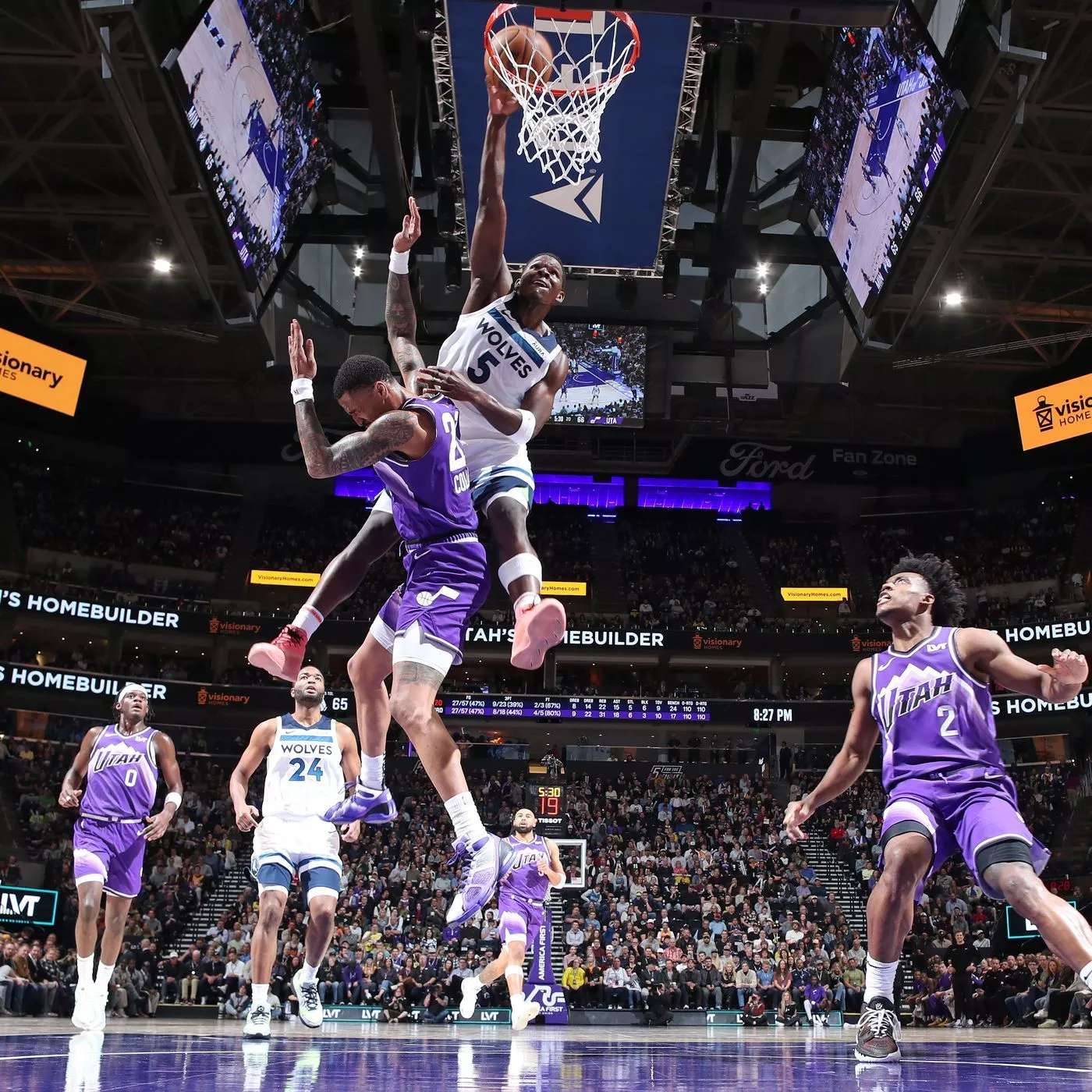 Anthony Edwards Dunk Wallpapers - Wallpaper Cave