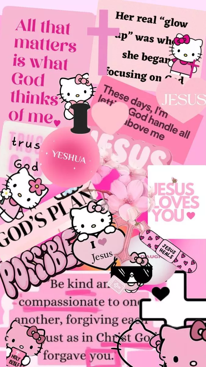 Jesus Hello Kitty Wallpapers - Wallpaper Cave