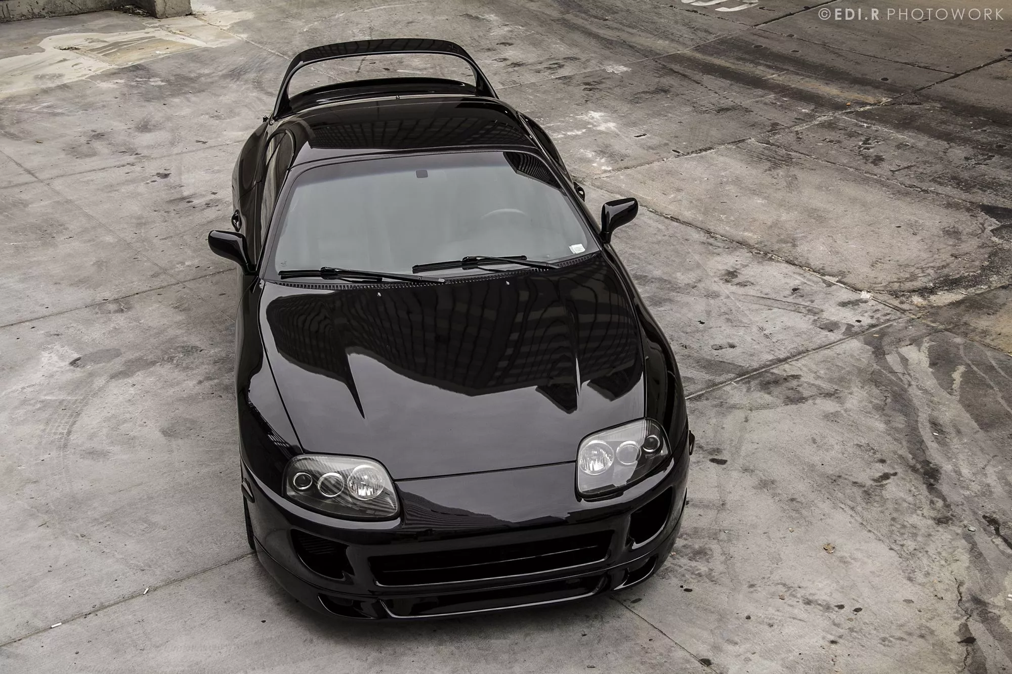 Toyota Supra Black Wallpapers - Wallpaper Cave