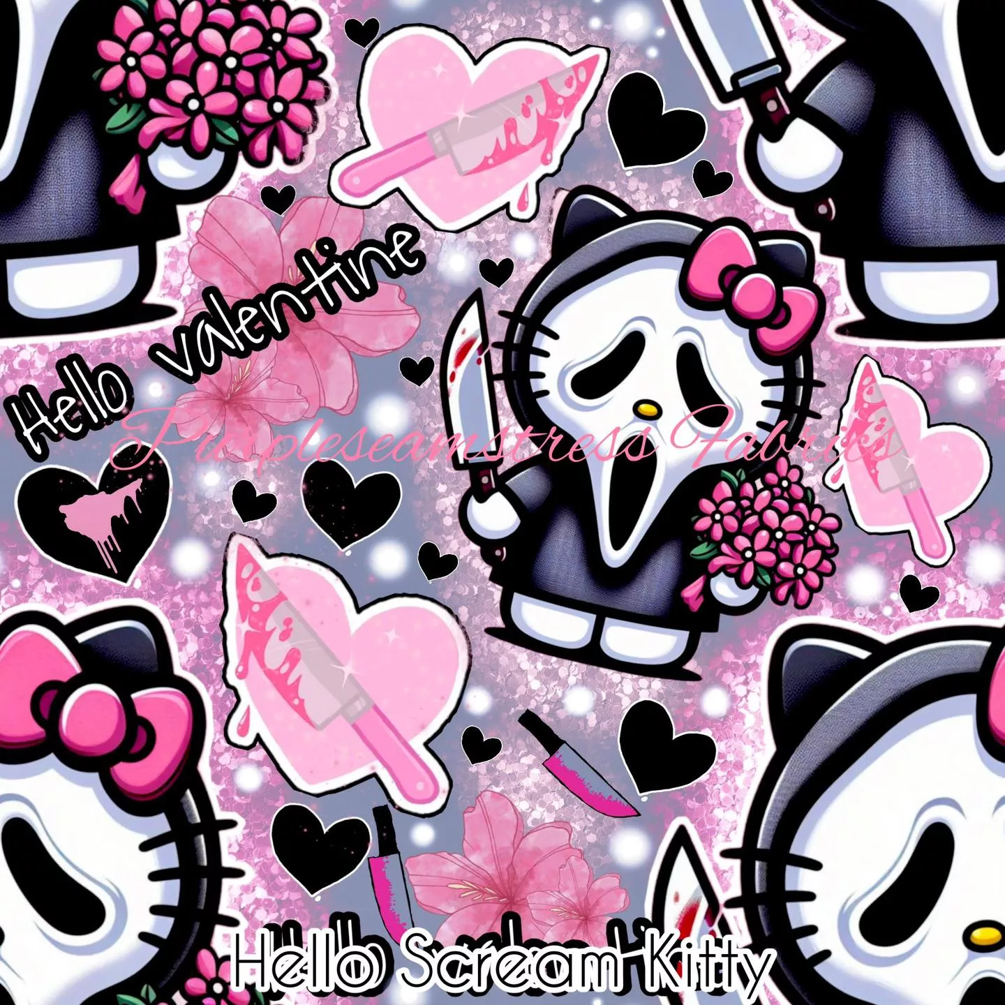 Pink Hello Kitty Scream Wallpapers - Wallpaper Cave