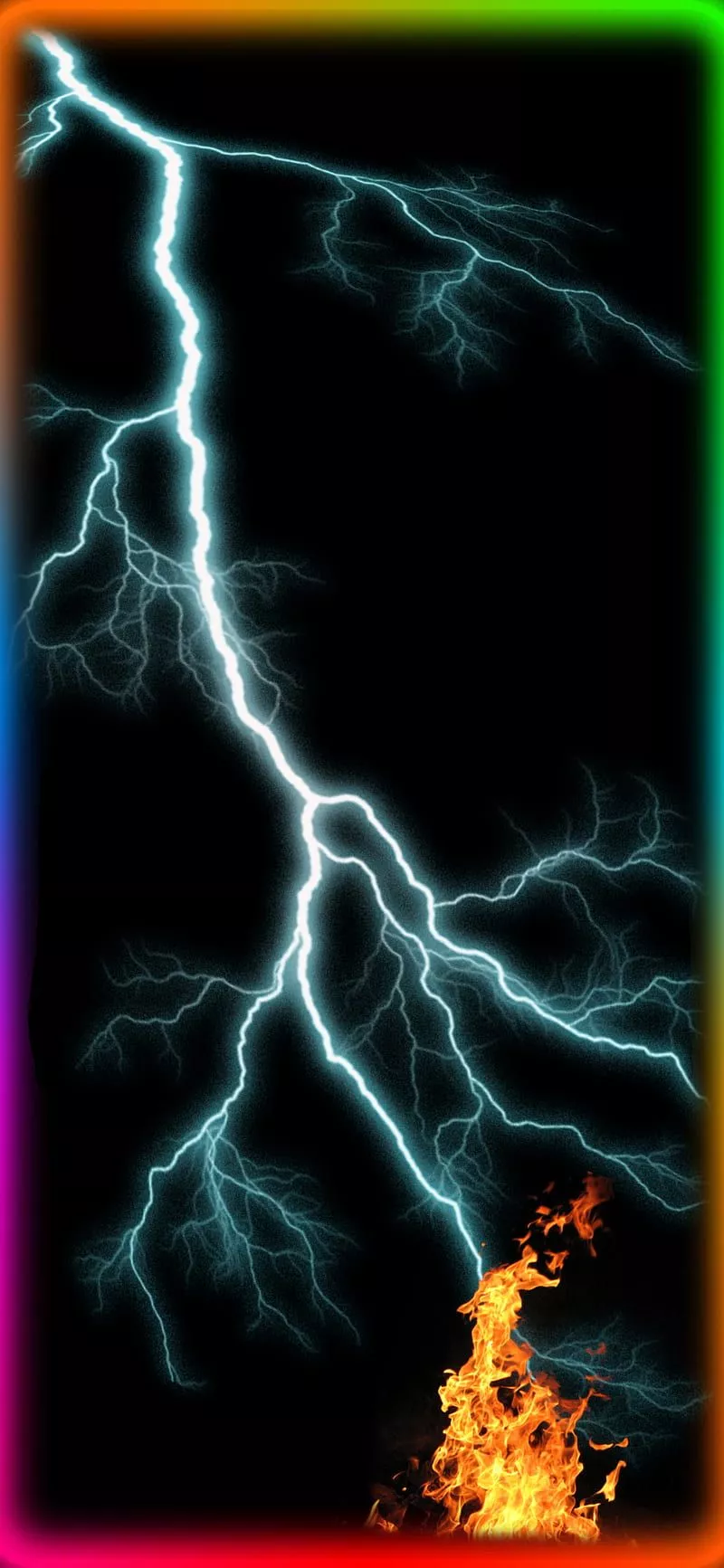 Fire And Lightning Wallpapers - Wallpaper Cave