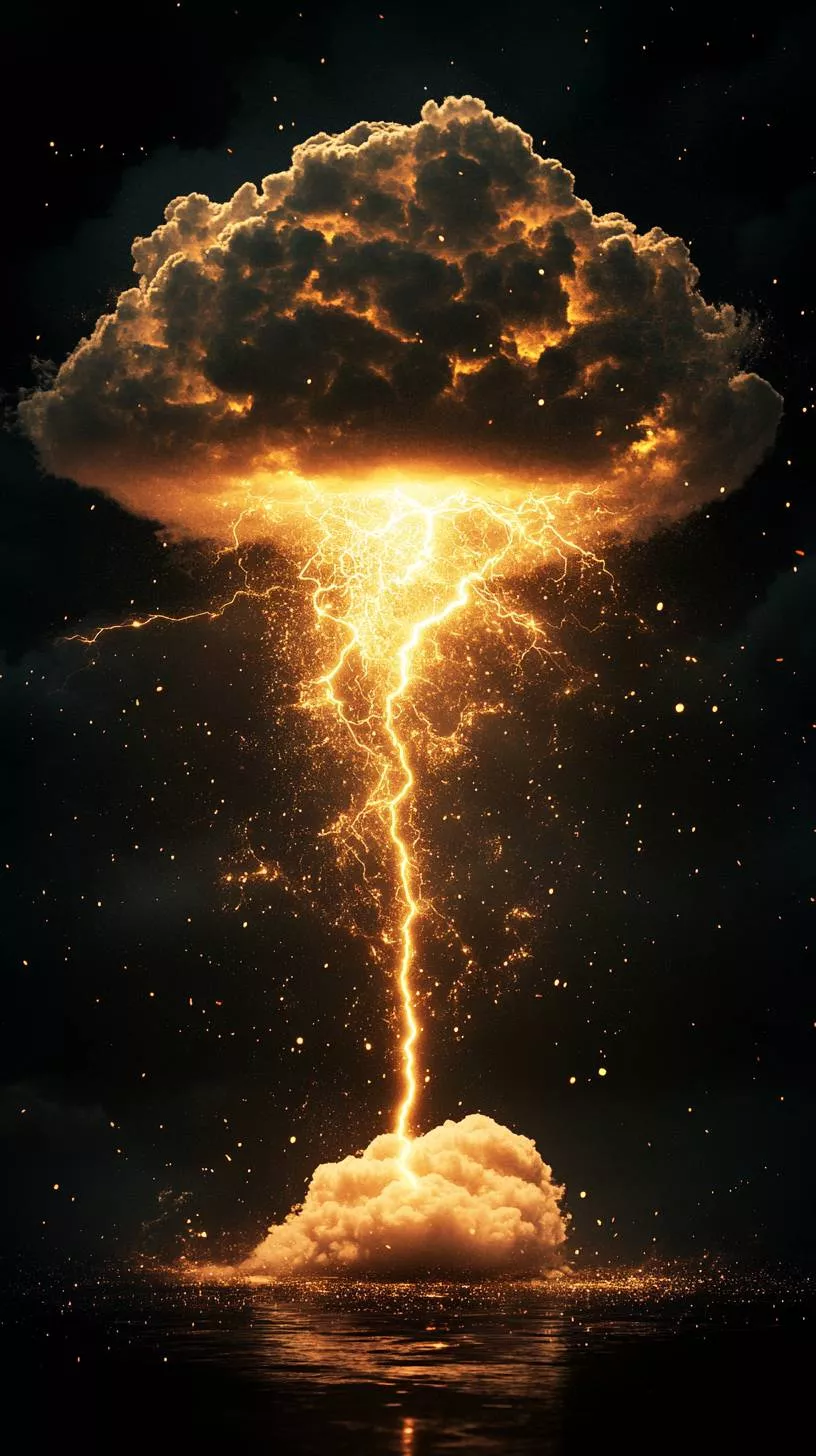 Fire And Lightning Wallpapers - Wallpaper Cave