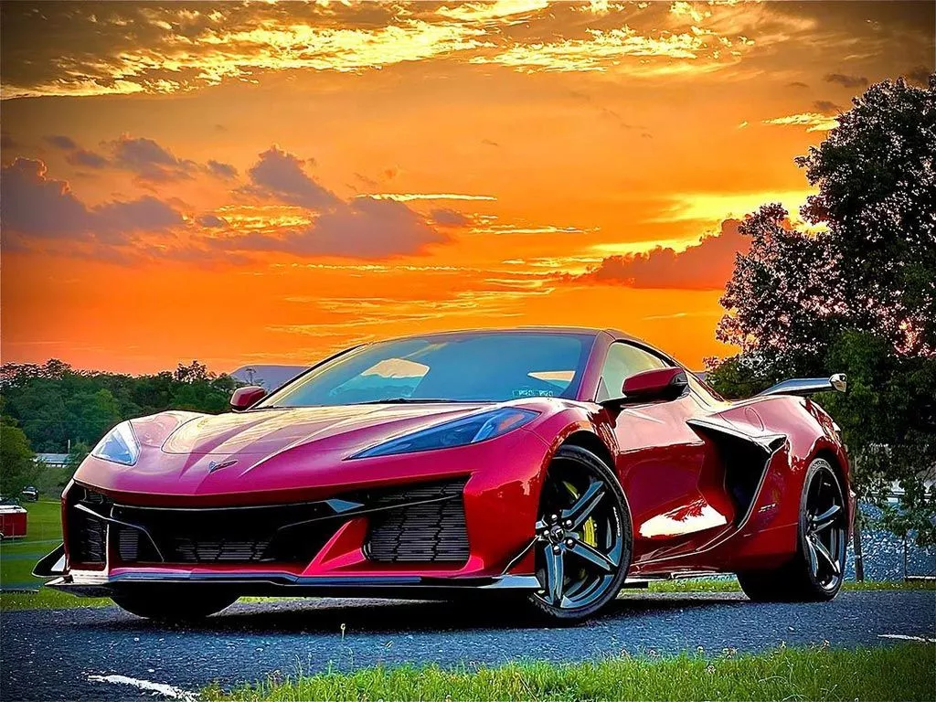 Corvette Cool Sunset Wallpapers - Wallpaper Cave