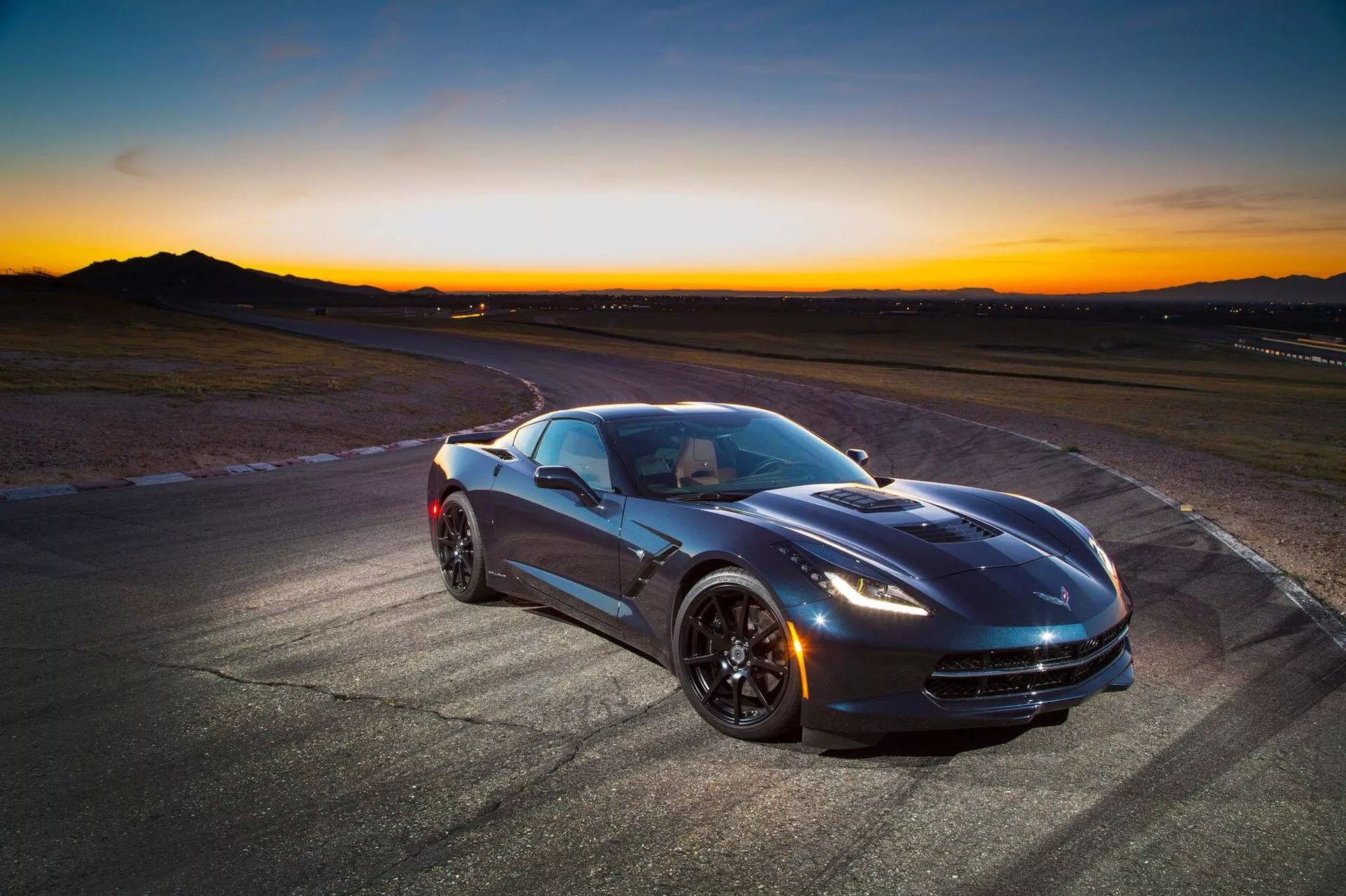 Corvette Cool Sunset Wallpapers - Wallpaper Cave