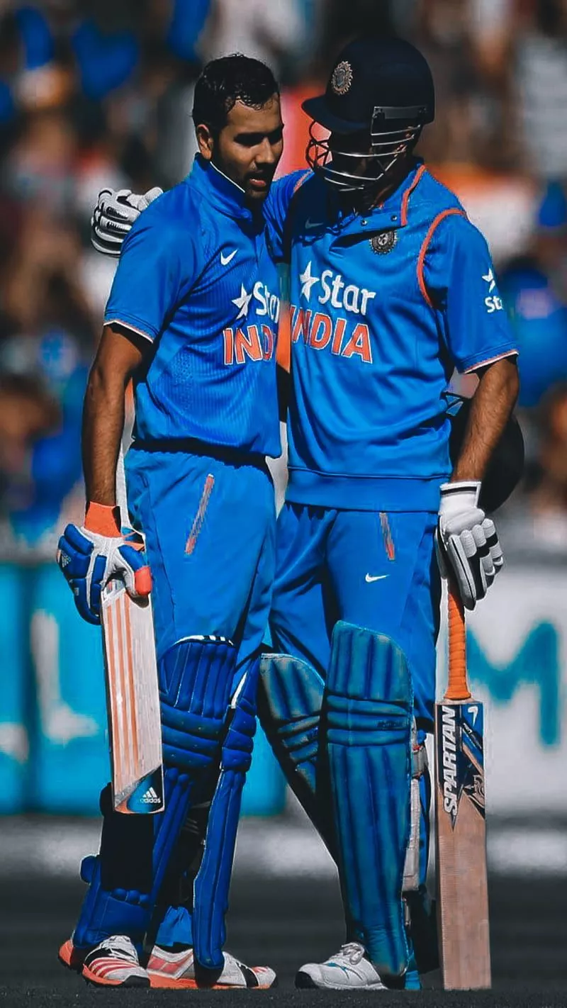 Virat Dhoni Rohit Wallpapers - Wallpaper Cave