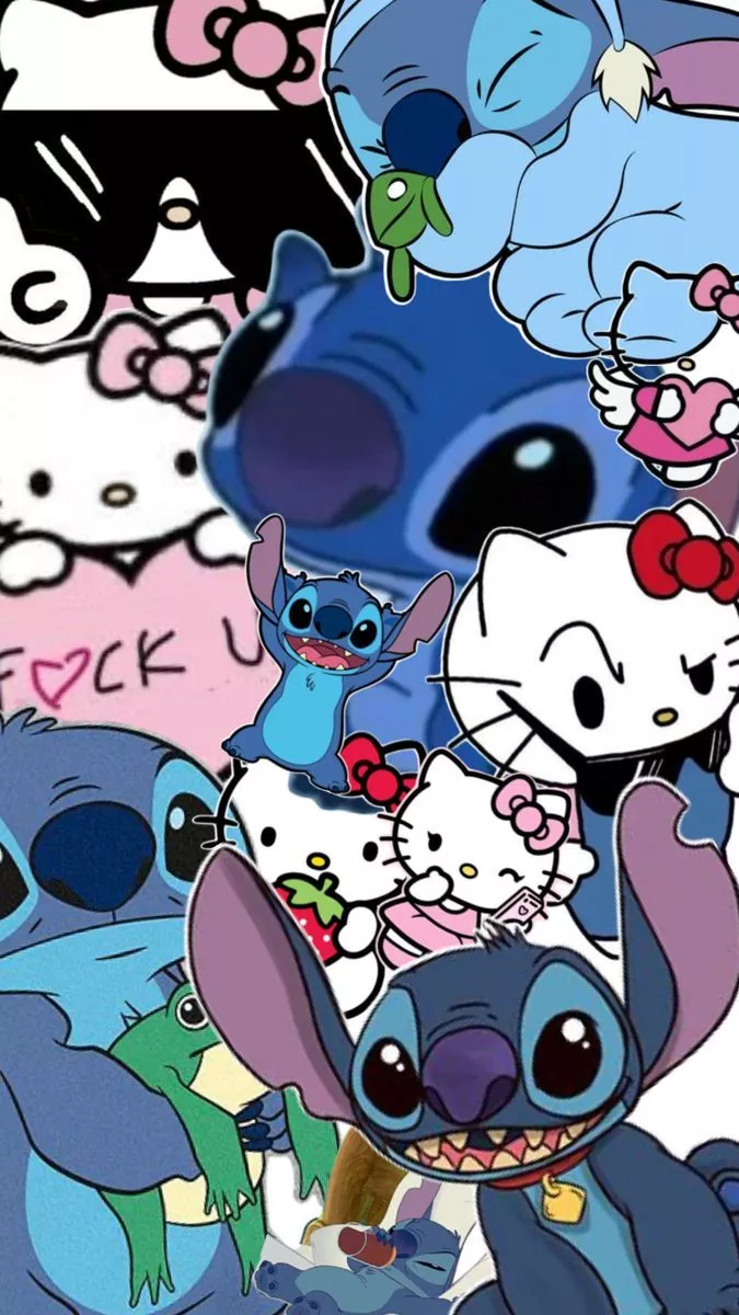 Hello Kitty Stitch Wallpapers - Wallpaper Cave