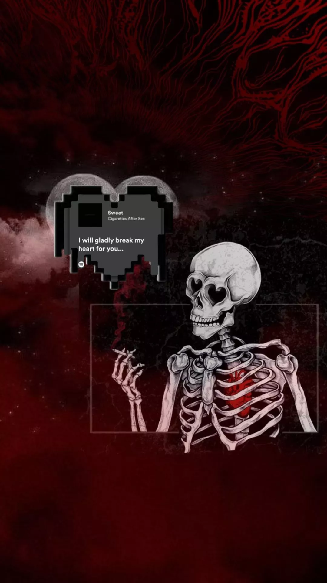 Skull Heart Broken Wallpapers - Wallpaper Cave