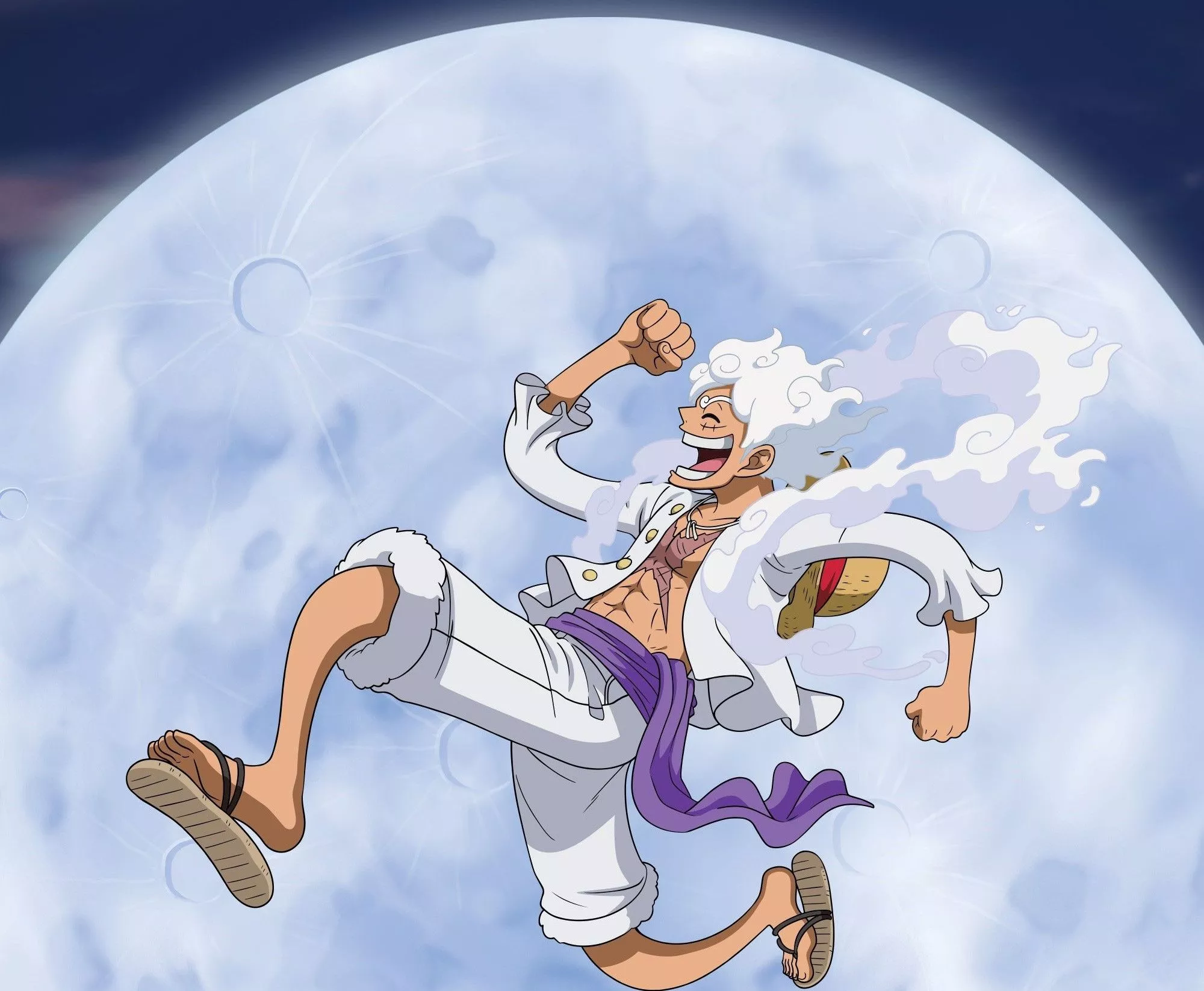 Luffy Gear 5 Moon Wallpapers - Wallpaper Cave